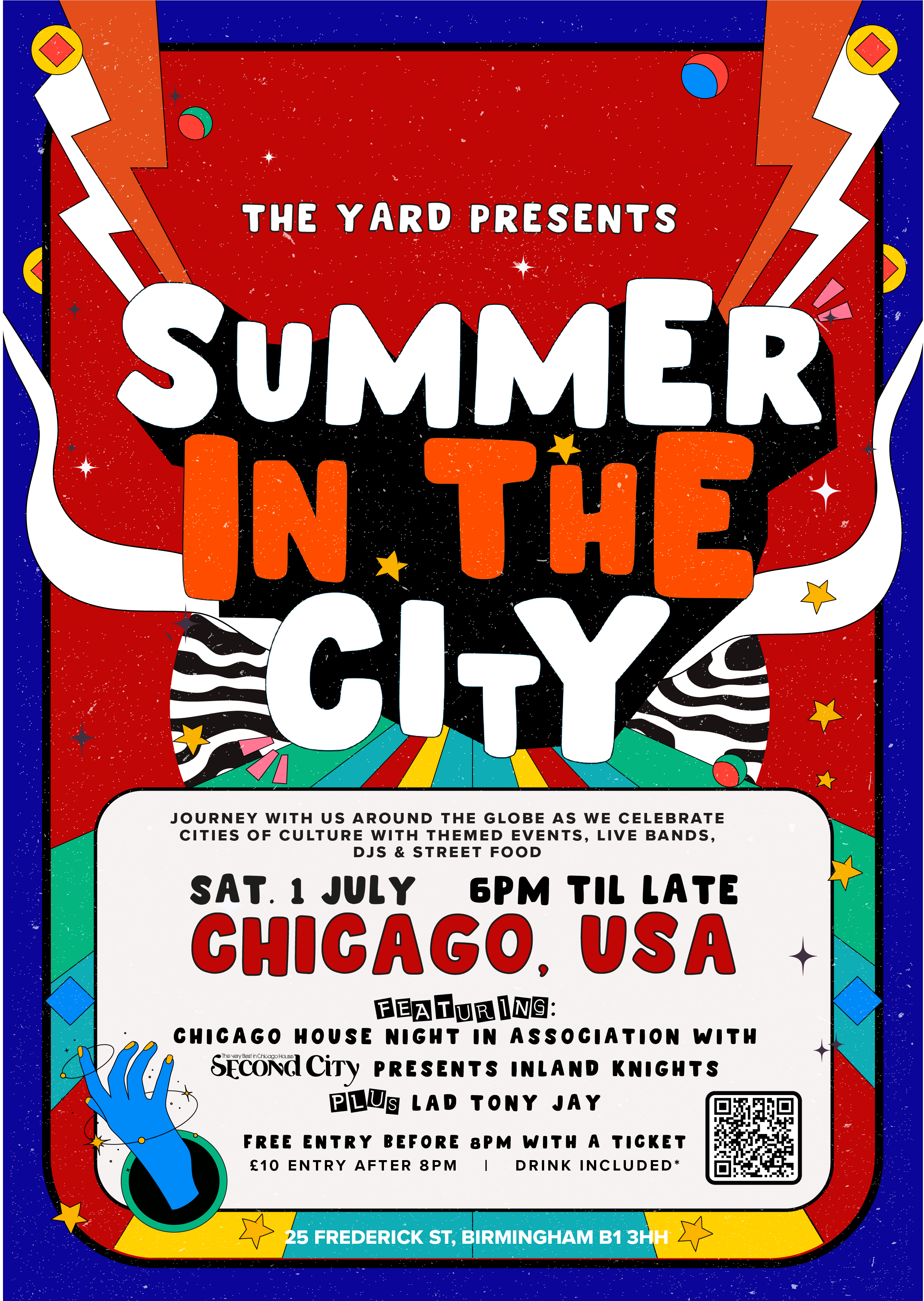 Summer In The City: Chicago at TBA - The Button Factory, Birmingham