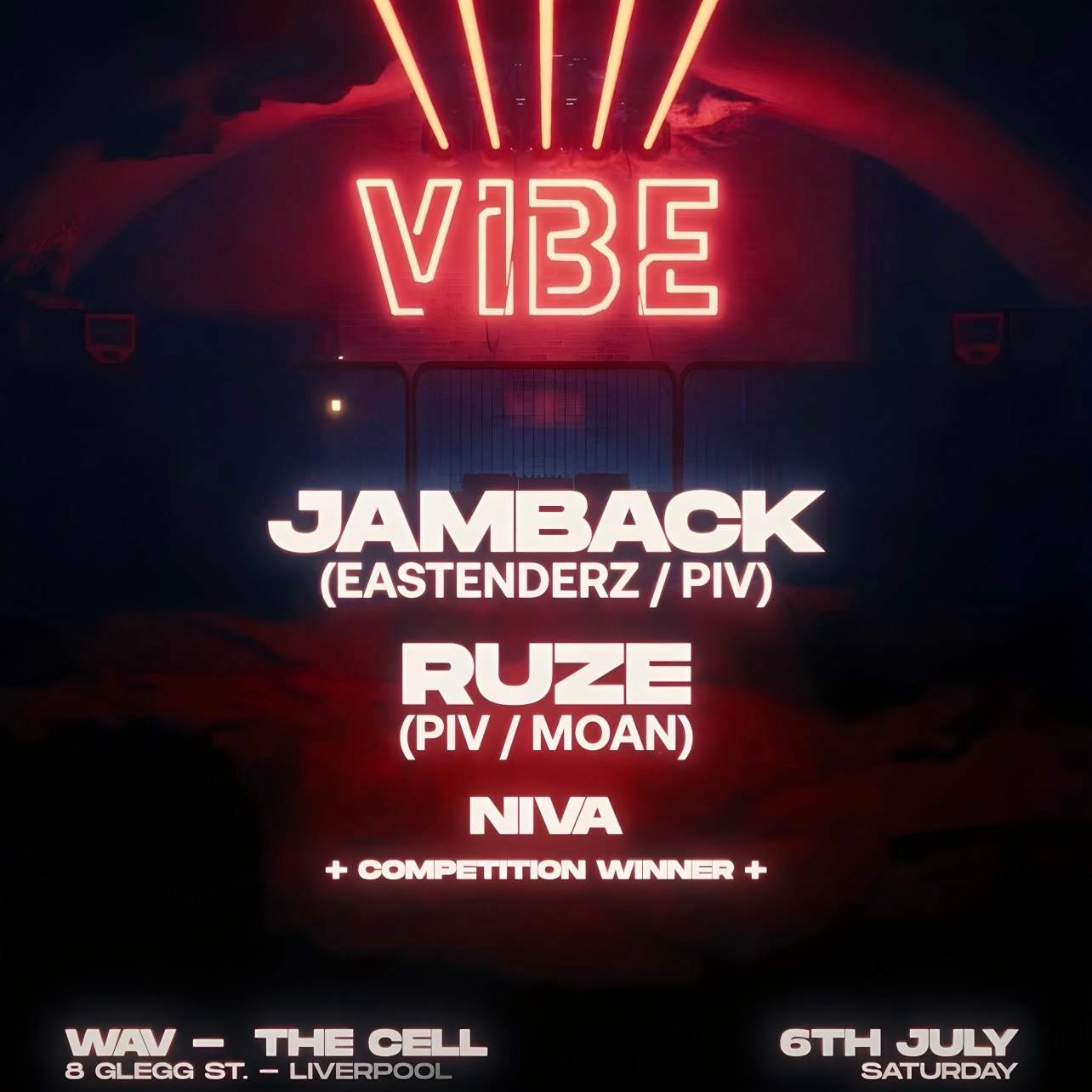 VIBE Underground W/ PIV - Eastenderz at WaV, Liverpool