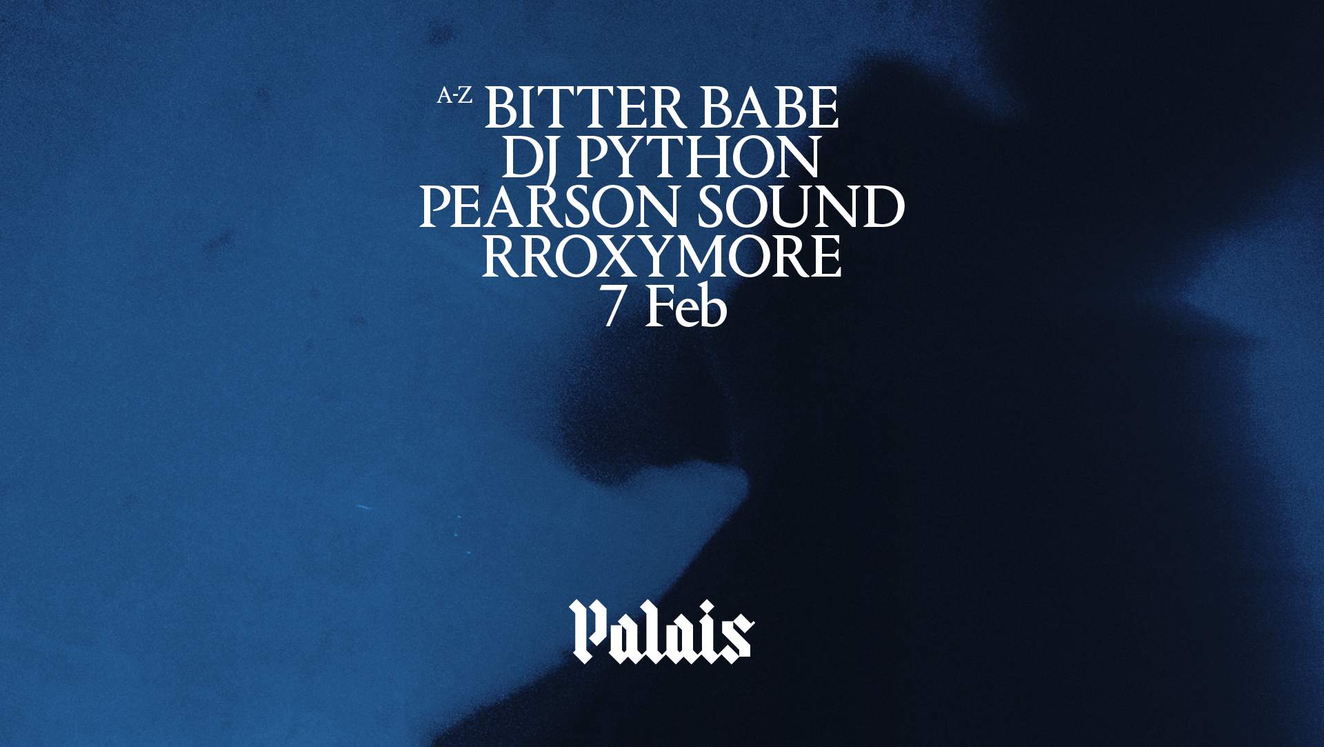 Palais: Bitter Babe, DJ Python, Pearson Sound, rRoxymore at Palais, London