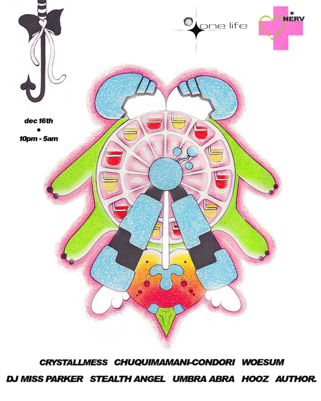 NERV x One Life - Crystallmess, Woesum, Chuquimamani-Condori, DJ Miss ...