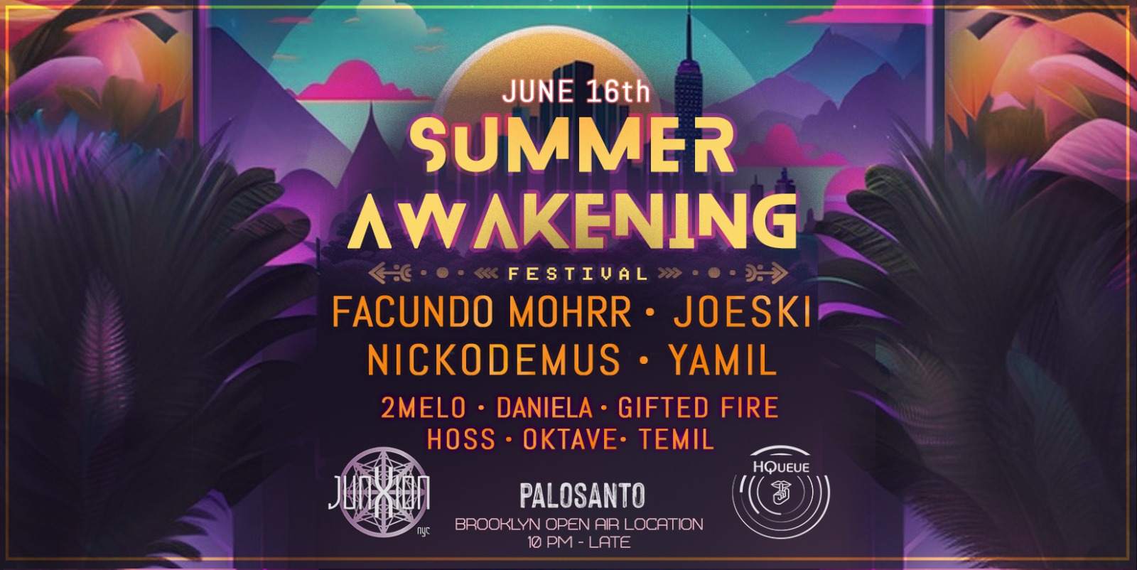 Summer Awakening Festival at 99 Scott Ave, New York City
