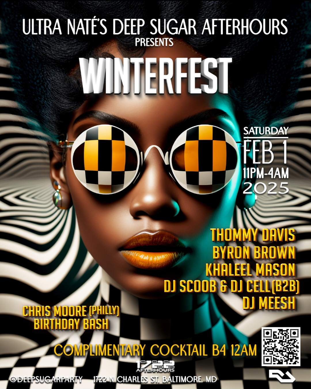 Ultra Naté's Deep Sugar AFTERHOURS - ''WINTERFEST'' at Club 1722 ...