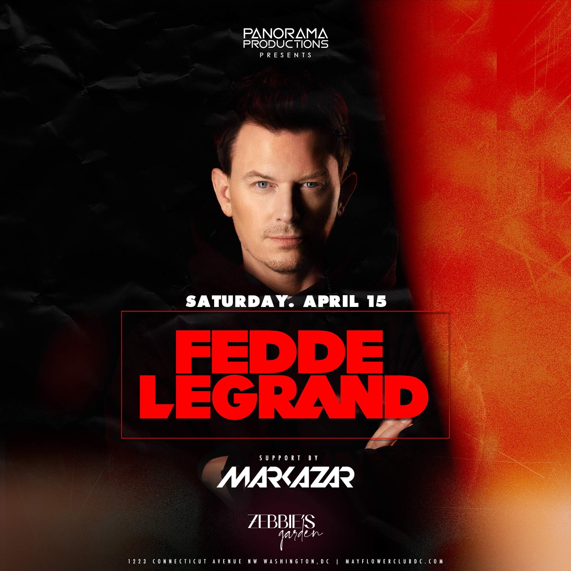 Fedde Le Grand at Zebbie's Garden, Washington DC