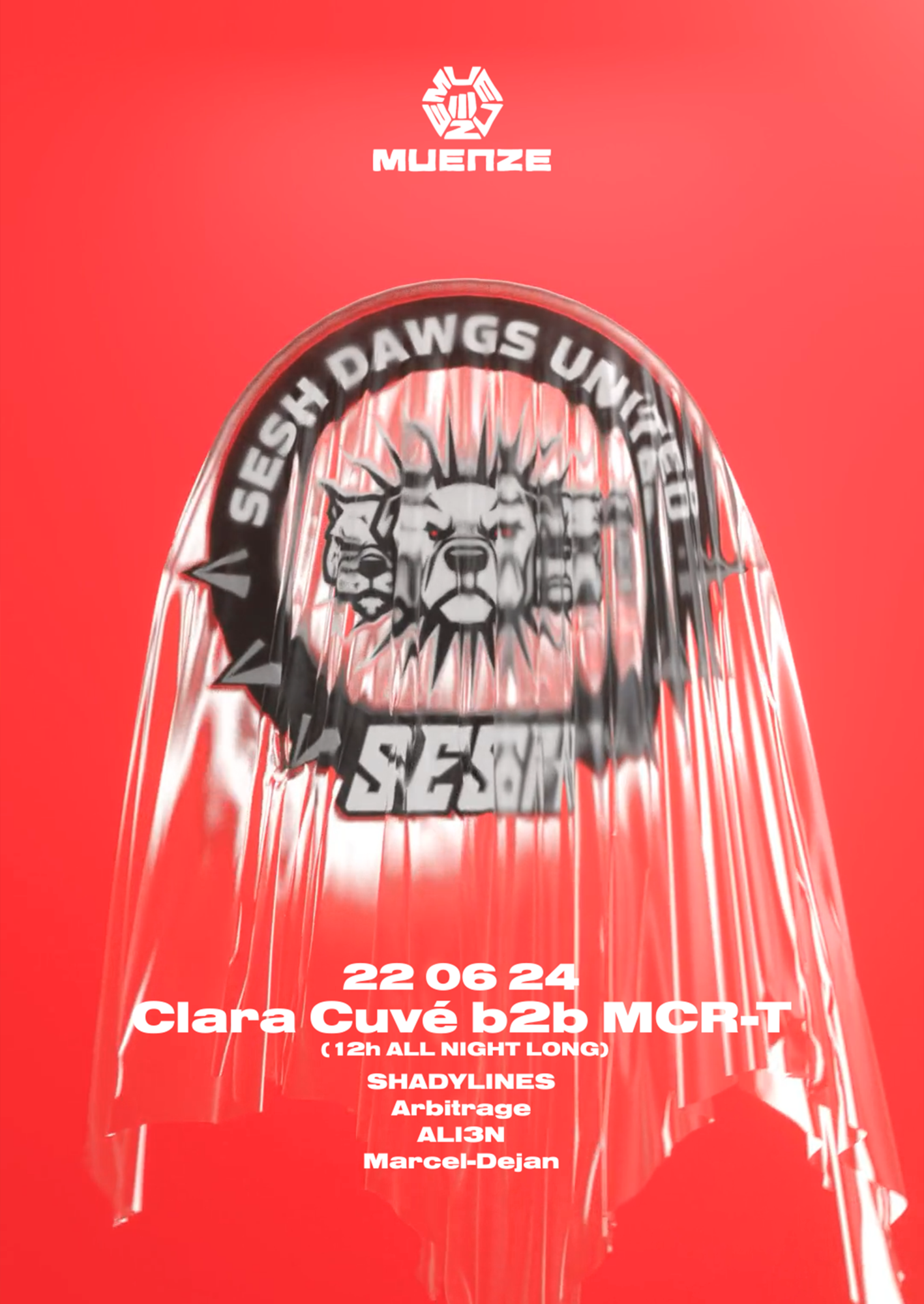 SESH w/ Clara Cuvé b2b MCR-T 12 hour ANL at MUENZE, Berlin