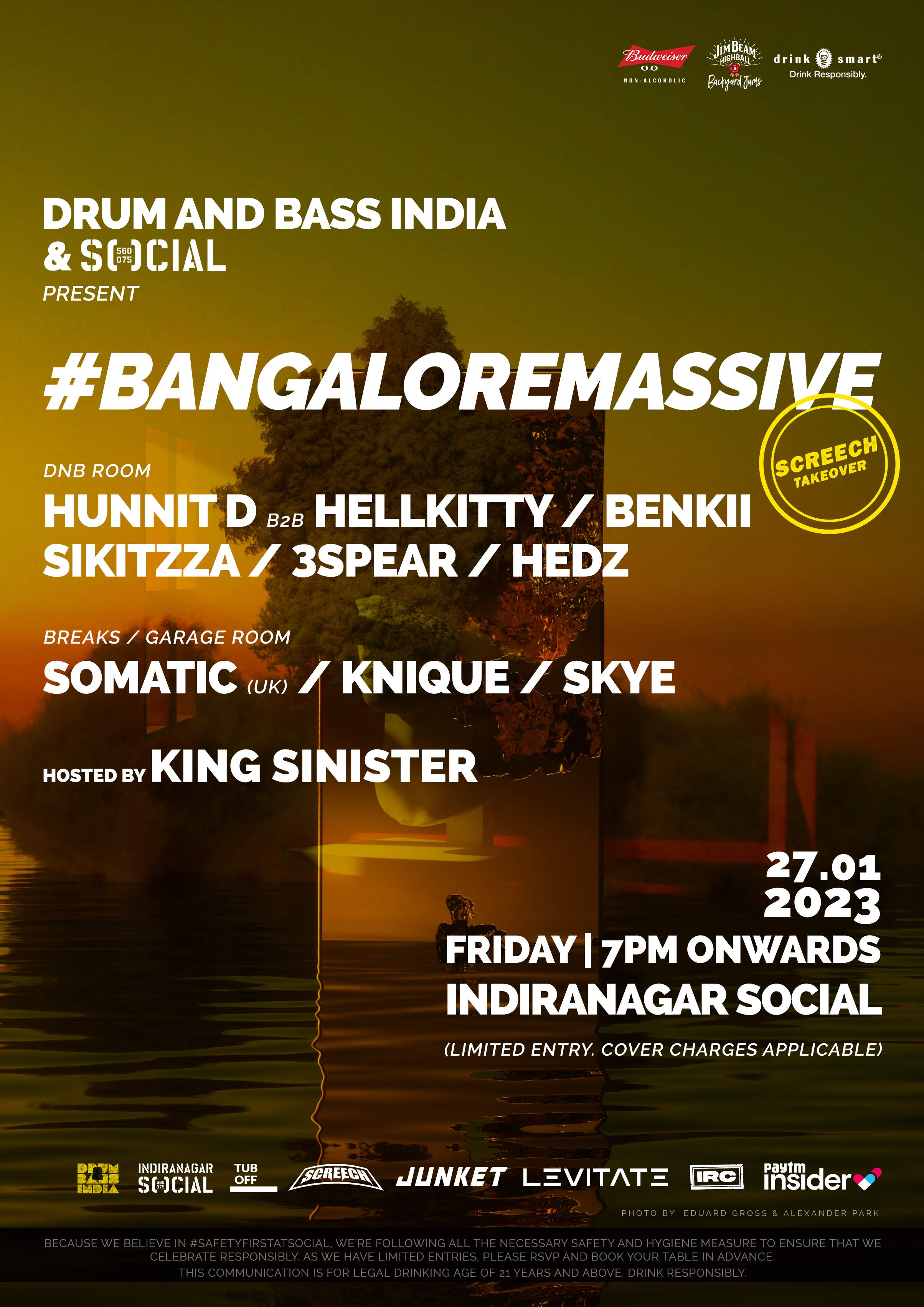 DnBIndia & Social present #BangaloreMassive 012 [9 DJs / 1 MC / 2 Rooms ...