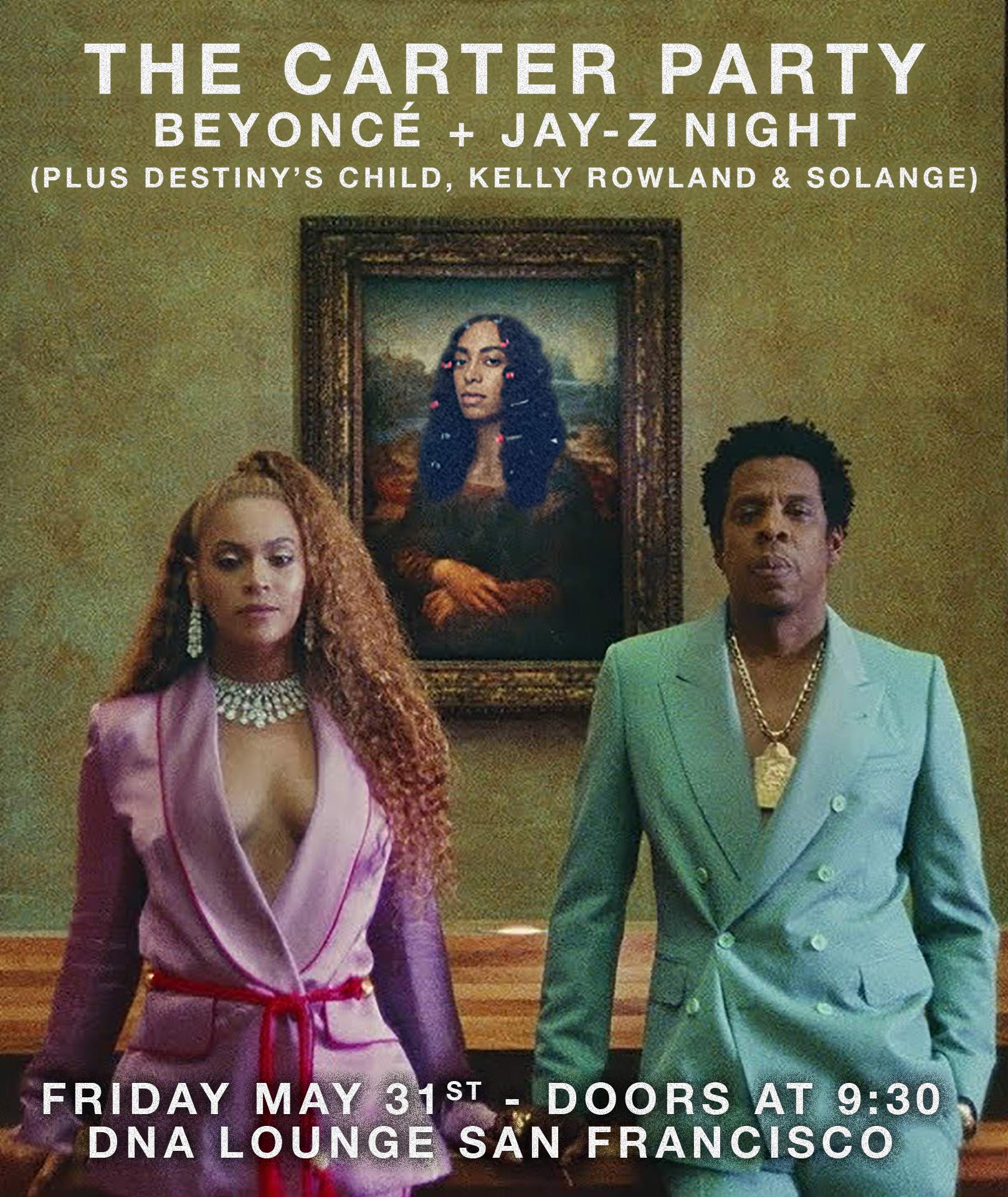 THE CARTER PARTY: BEYONCE + JAY-Z NIGHT (PLUS DESTINY'S CHILD, KELLY ...