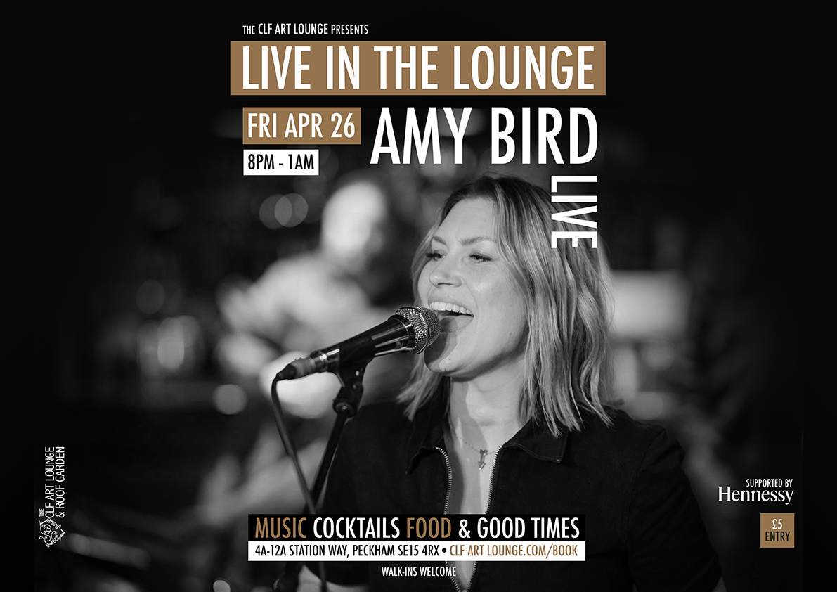 Amy Bird Live In The Lounge at CLF Art Lounge & Roof Garden, London