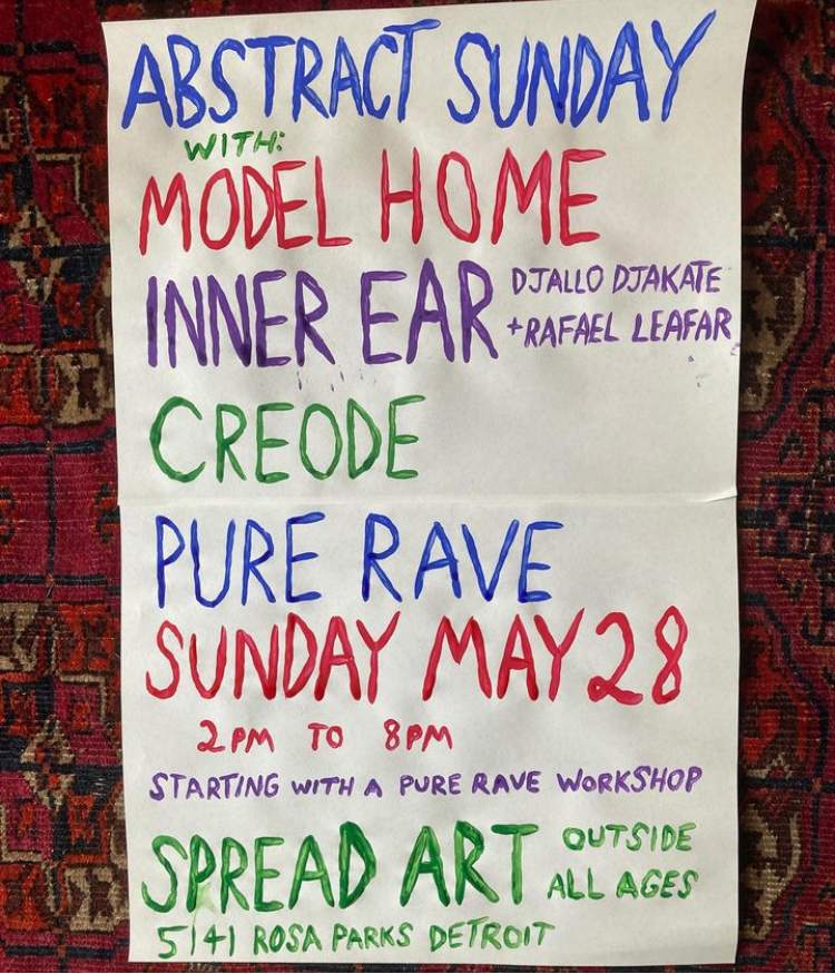ABSTRACT SUNDAY at Spread Art Collective, Detroit