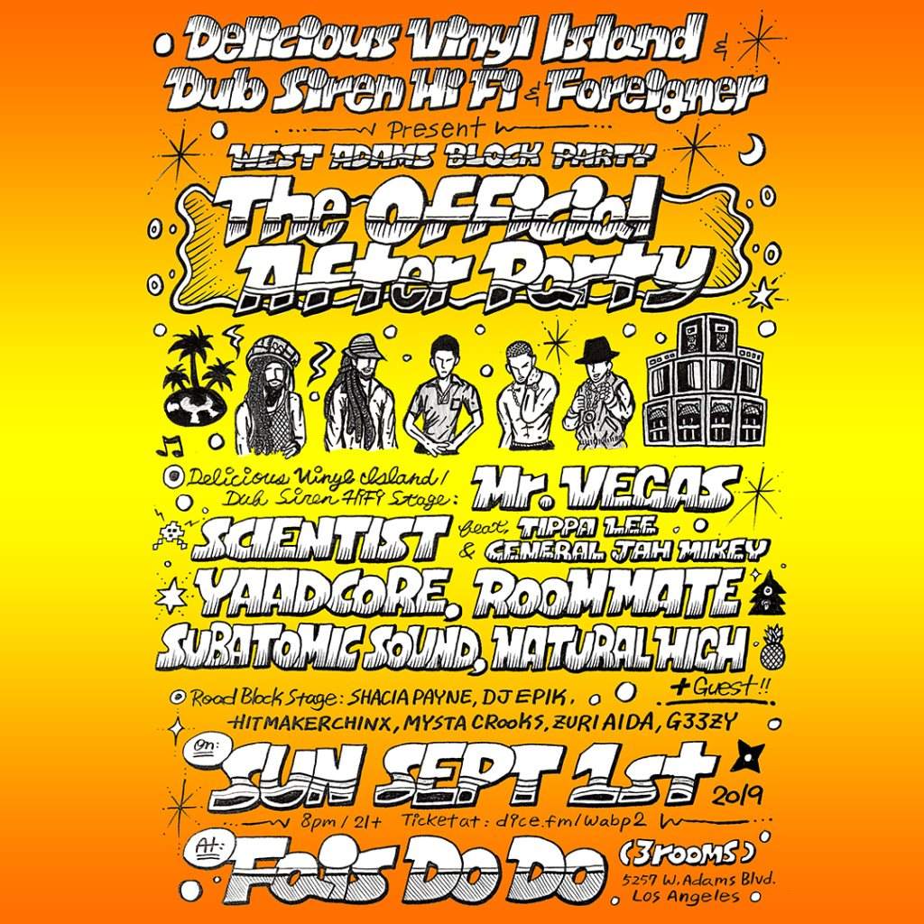 Official After Party for the West Adams Block Party Feat. Mr. Vegas ...