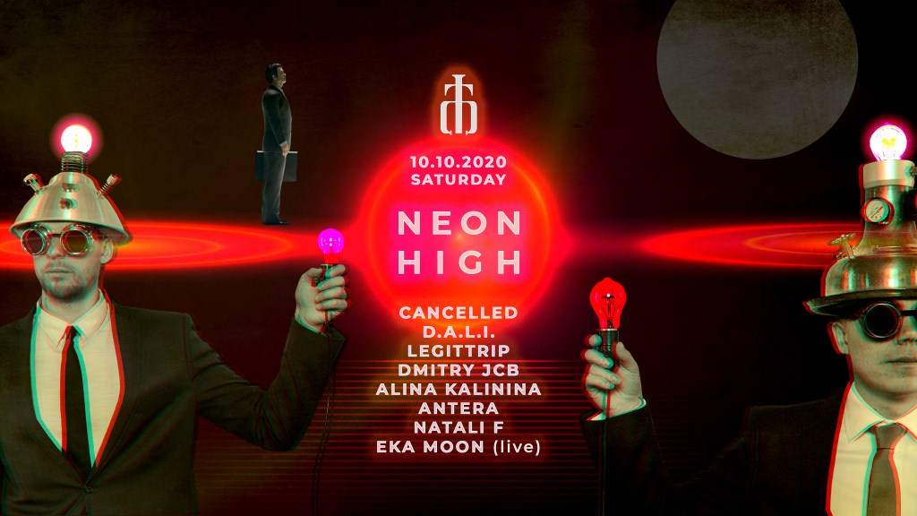 Neon High at Mendeleev en Mendeleev Bar, Moscow