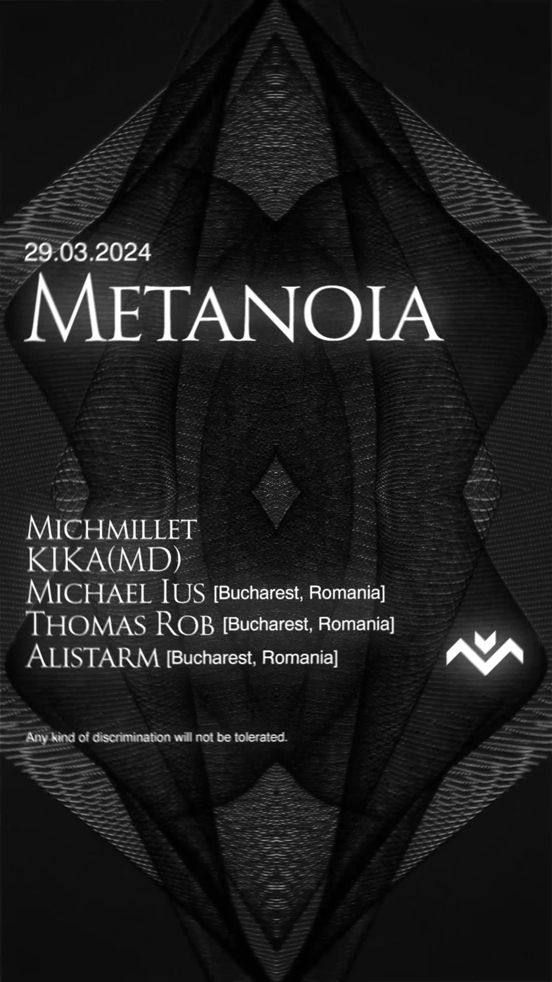 METANOIA || SEASON OPENING at TBA - DM to join our TG channel for the location address., Moldova