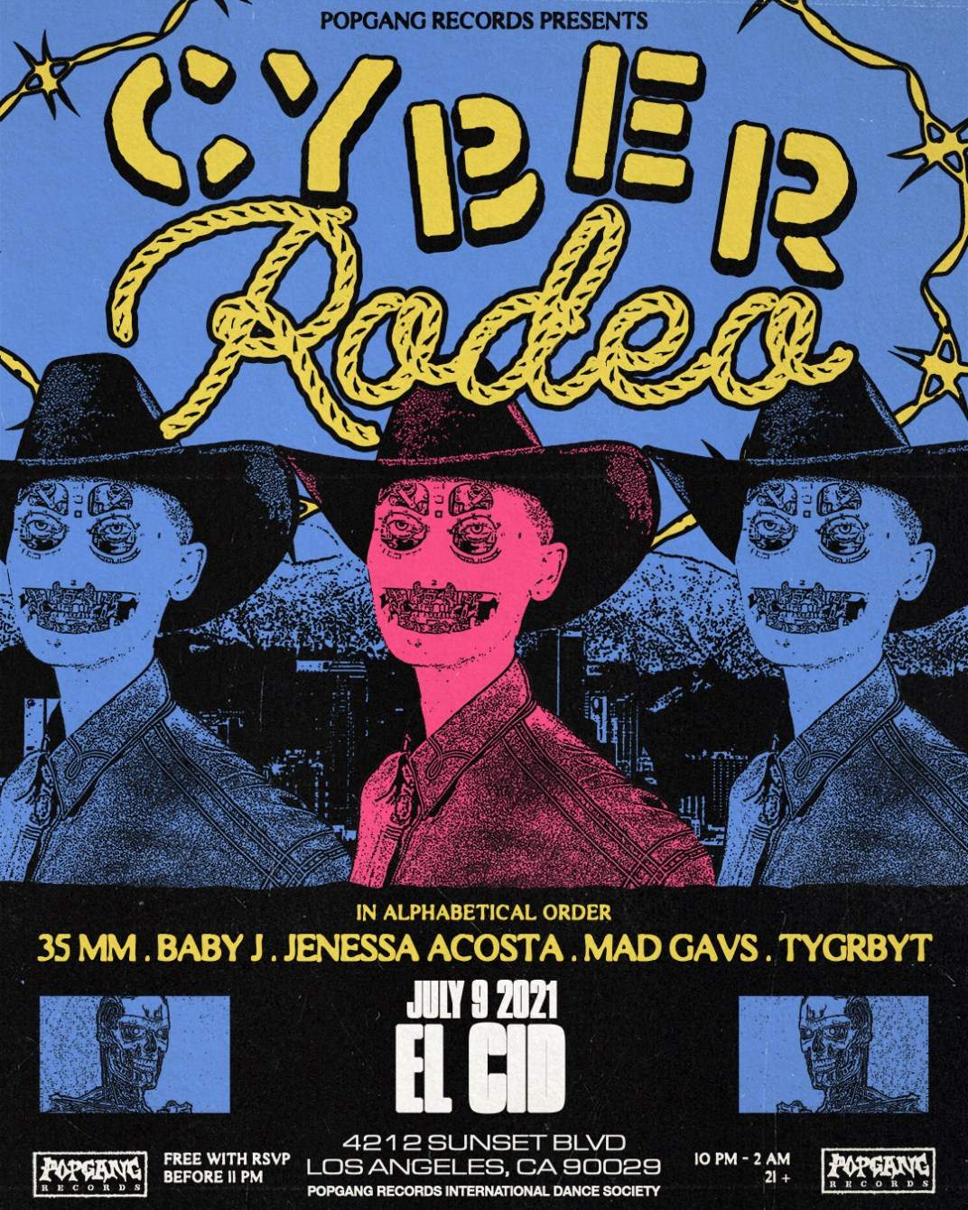 Cyber Rodeo at El Cid en El Cid, Los Angeles