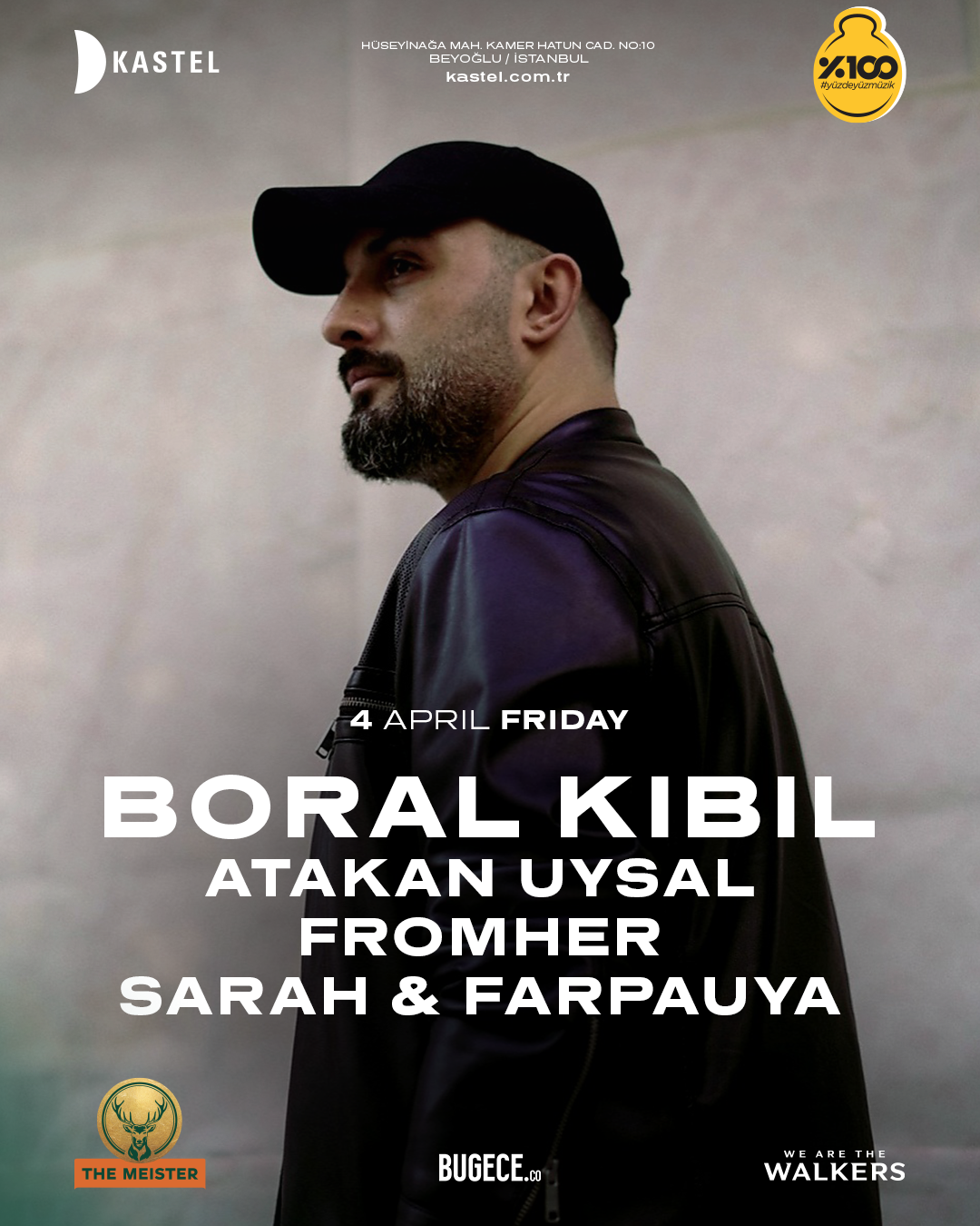 Kastel w/ Boral Kibil + Atakan Uysal + ManyMore at Kastel, Istanbul