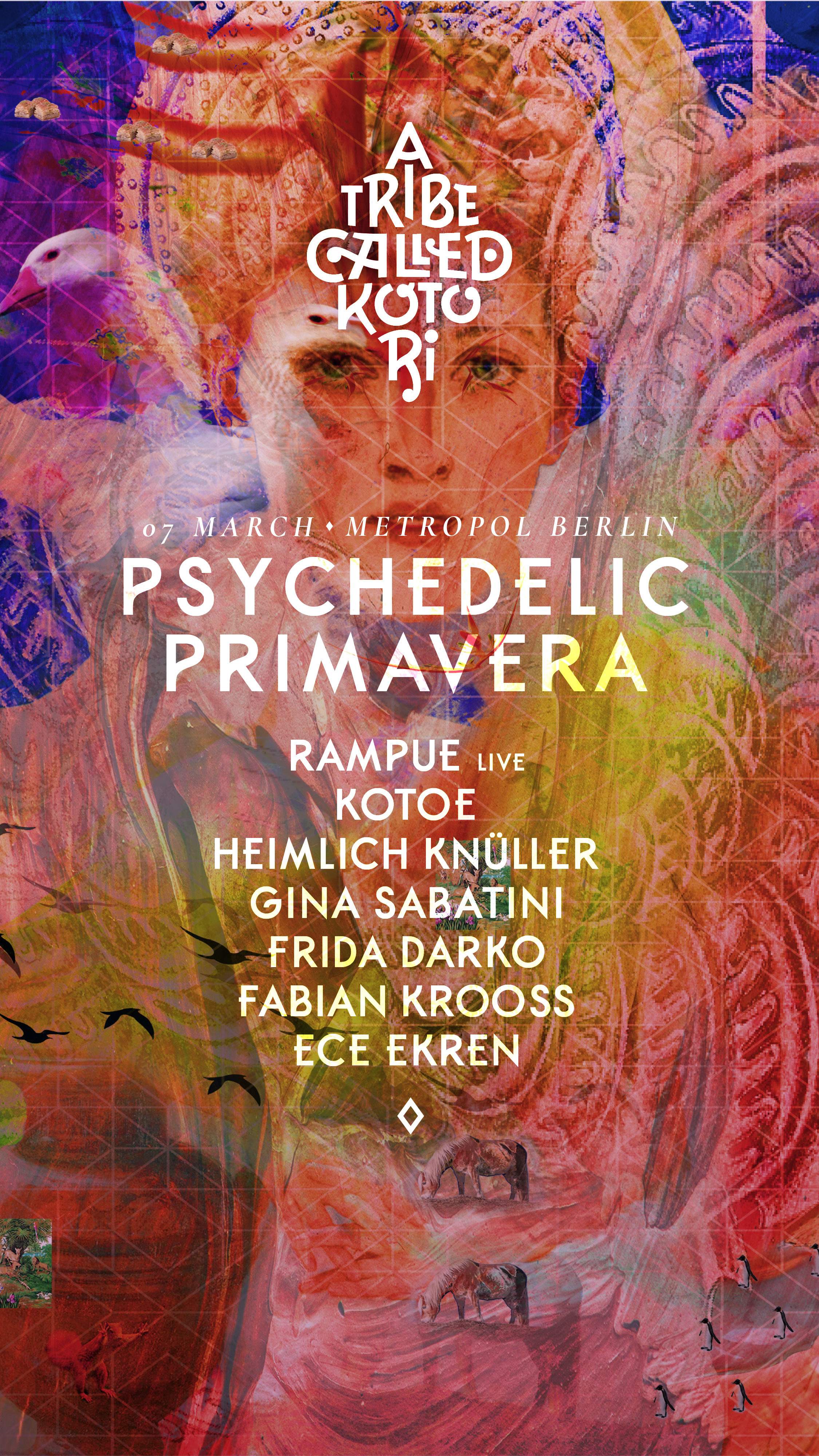 A Tribe Called Kotori – The Psychedelic Primavera bei Metropol, Berlin