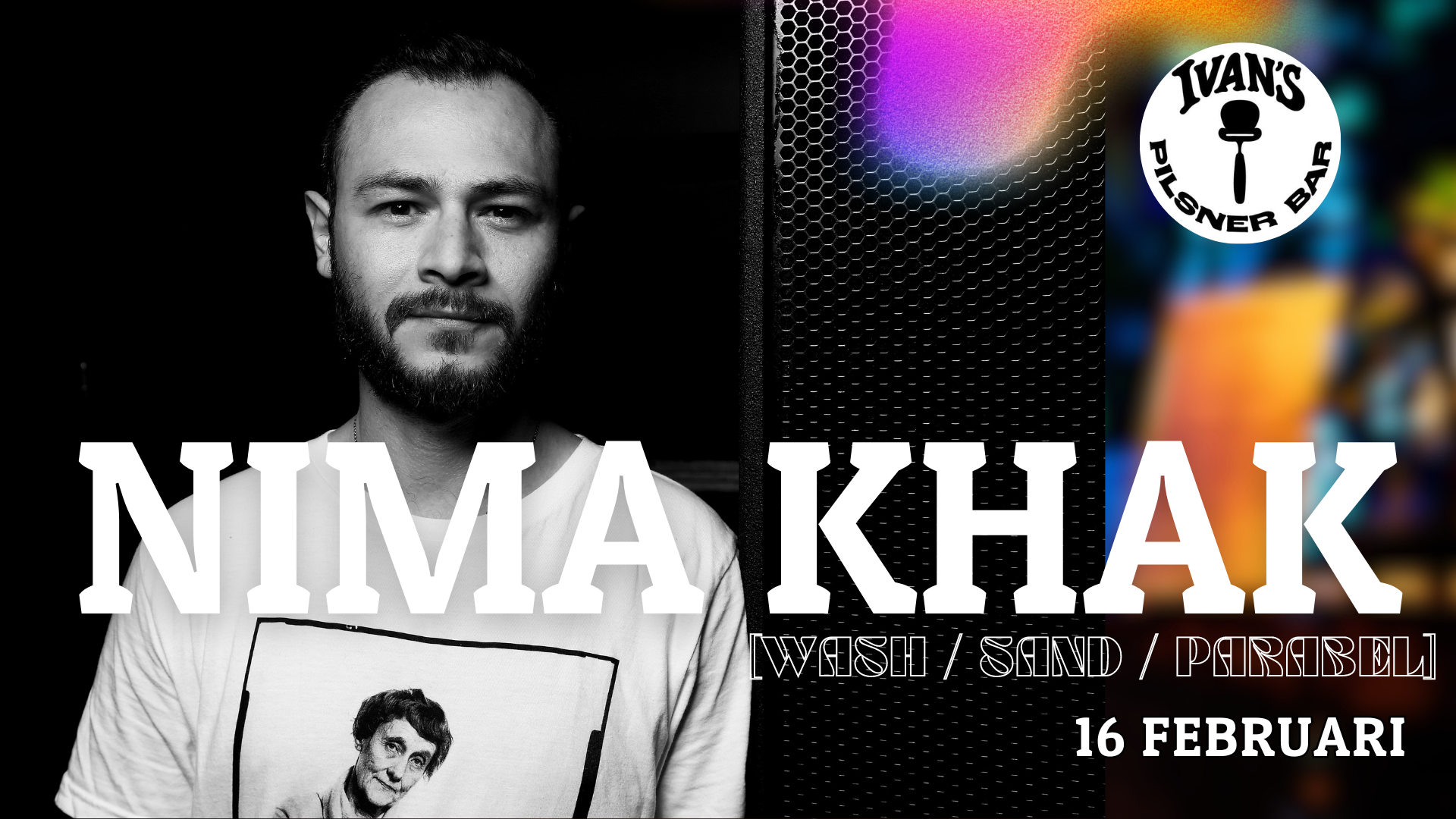 Nima Khak at Ivans PIlsner bar at Ivans Pilsnerbar, Gothenburg