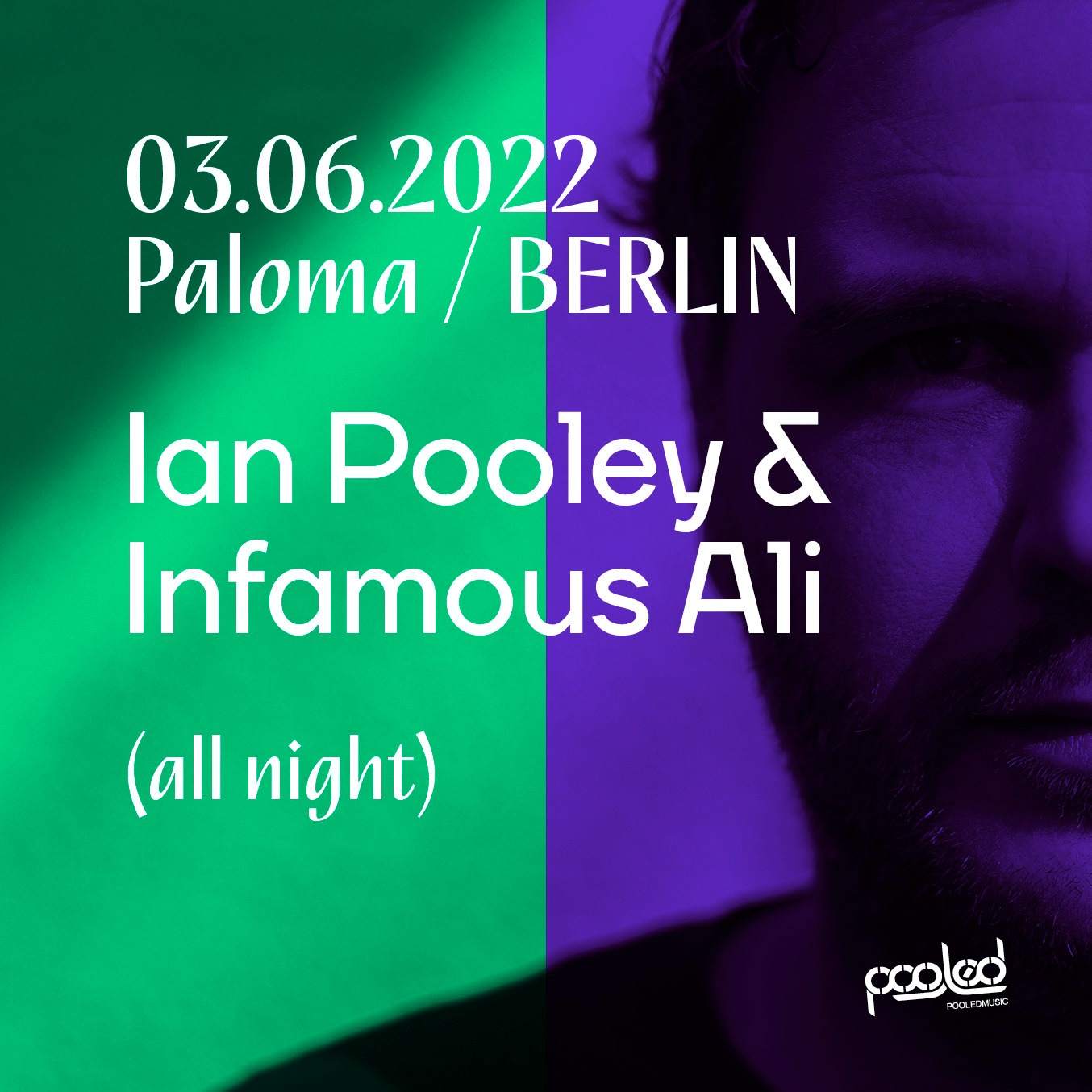 Ian Pooley & Infamous Ali all night at Paloma, Berlin