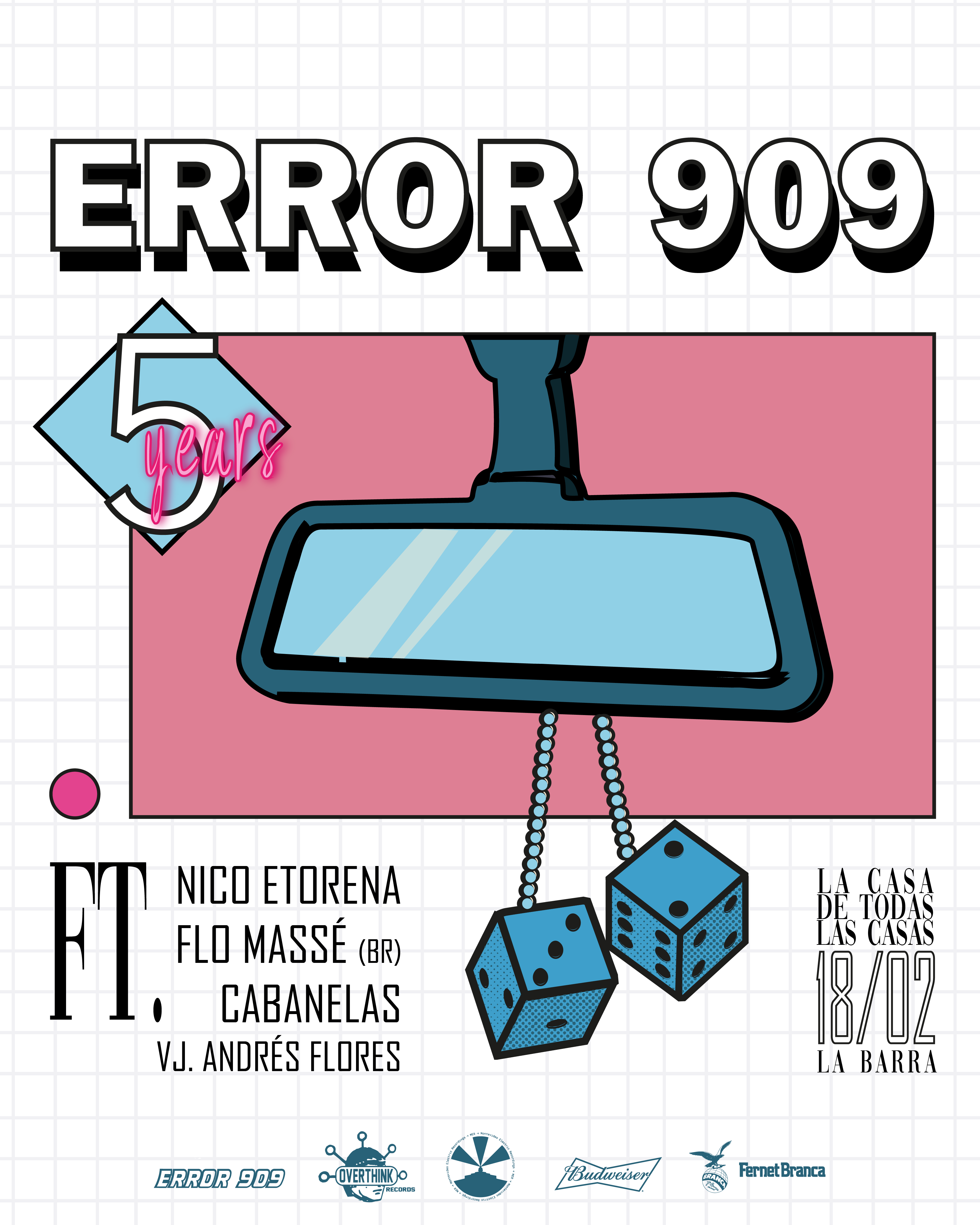 Error 909 5to ANIVERSARIO Ft Nico Etorena - Flo Massé - Cabanelas en LA Casa DE Todas LAS Casas ...
