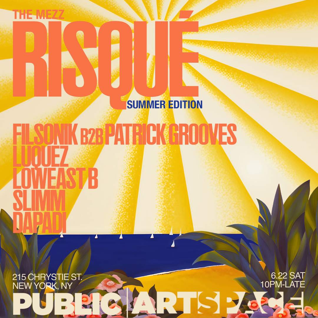 Shahar presents Risqué 1 YEAR ANNIVERSARY W. James Wyler Filsonik ...