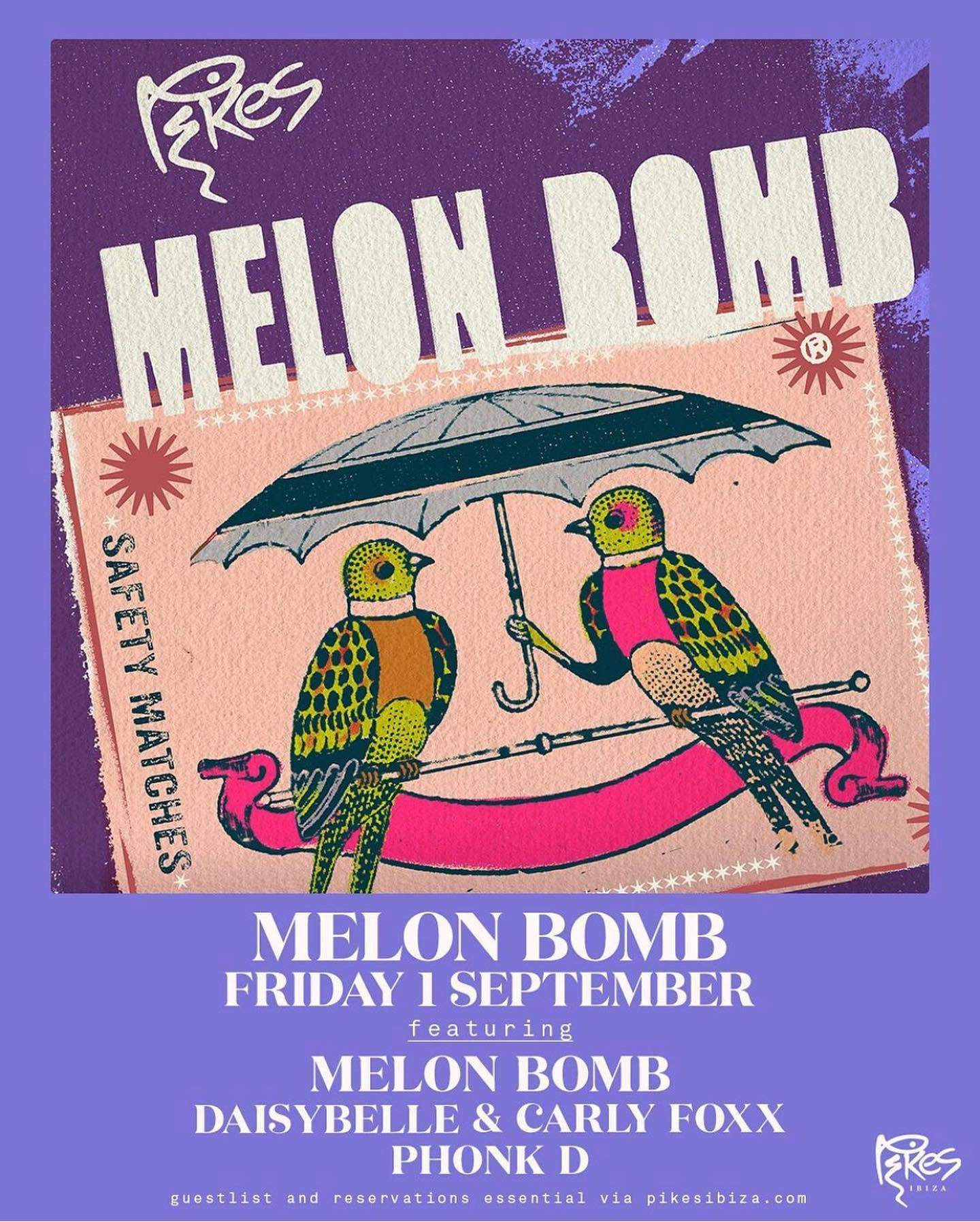 Melon Bomb at Pikes Ibiza, Ibiza