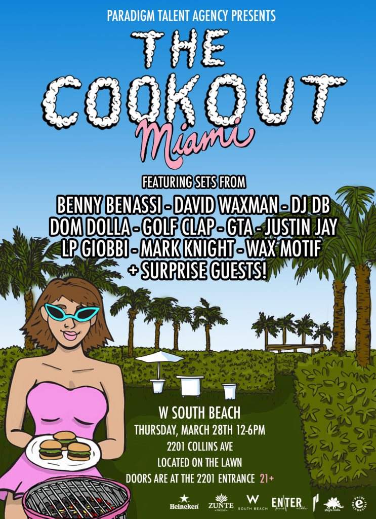 The Cookout at W Hotel - South Beach, Miami