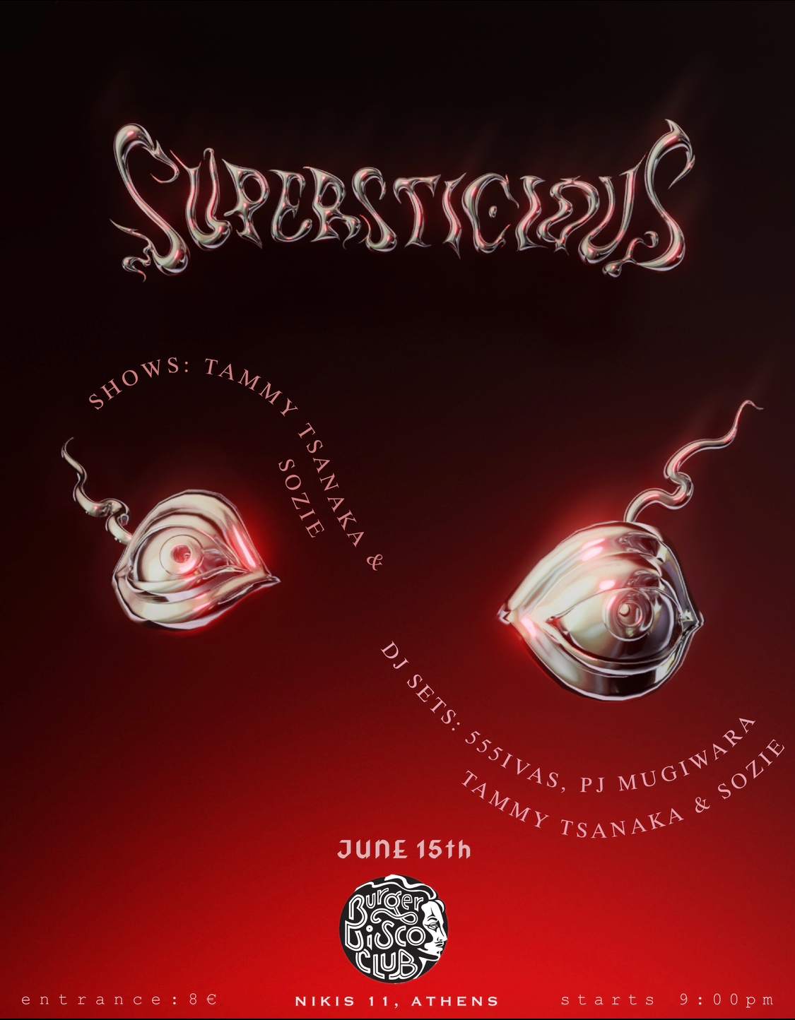 SUPERSTICIOUS THE FIRST PARTY (After pride event) en Burger Disco Club ...