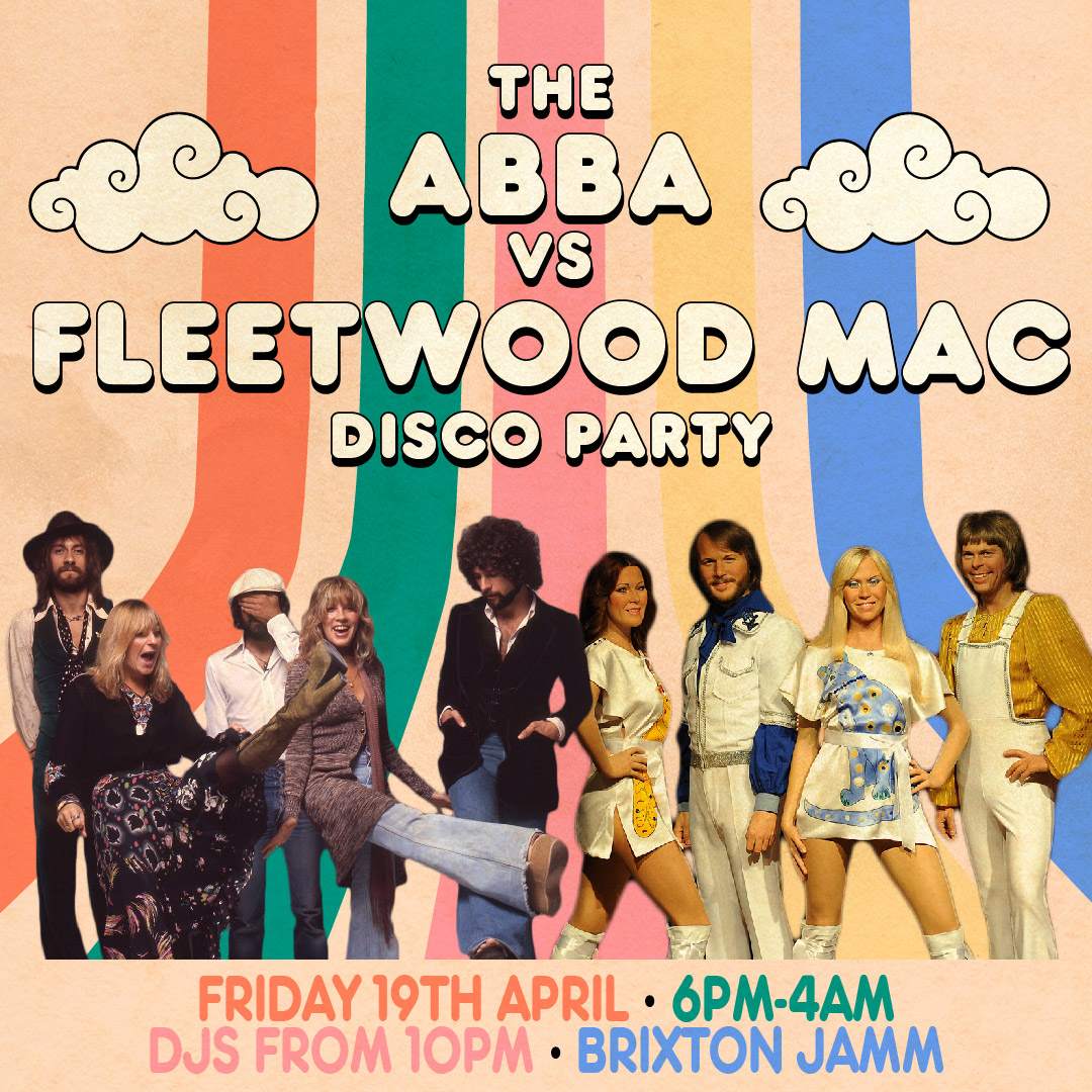 ABBA v Fleetwood Mac Disco Party at Brixton Jamm, London