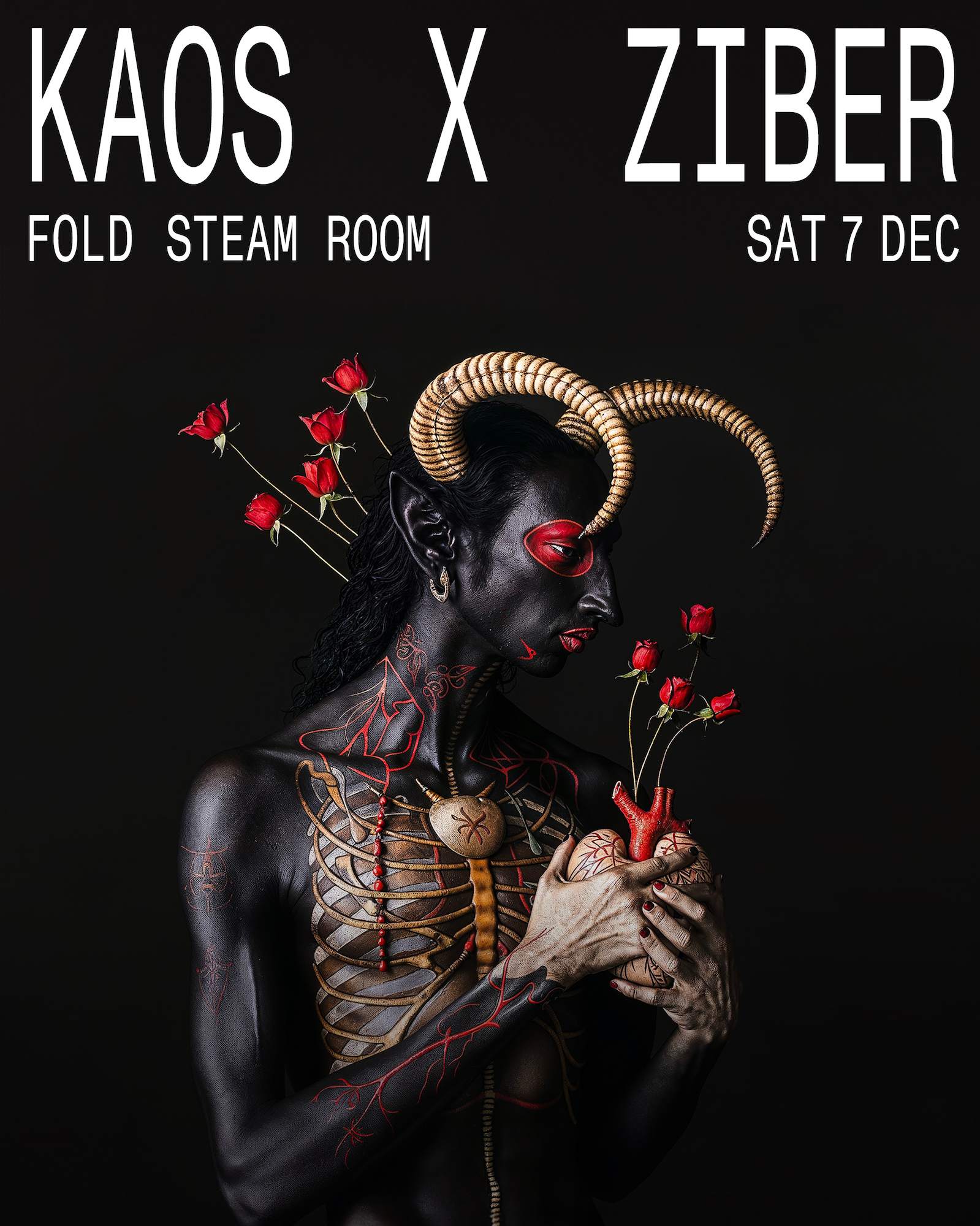 Ziber x KAOS presents Phase Fatale [FOLD Steam Room] at FOLD, London