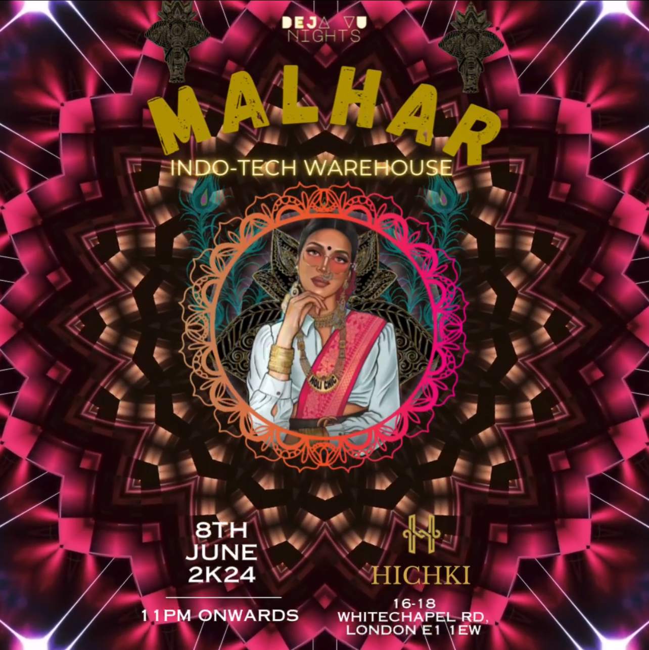 MALHAR INDO-TECH WAREHOUSE at Club Hichki, London