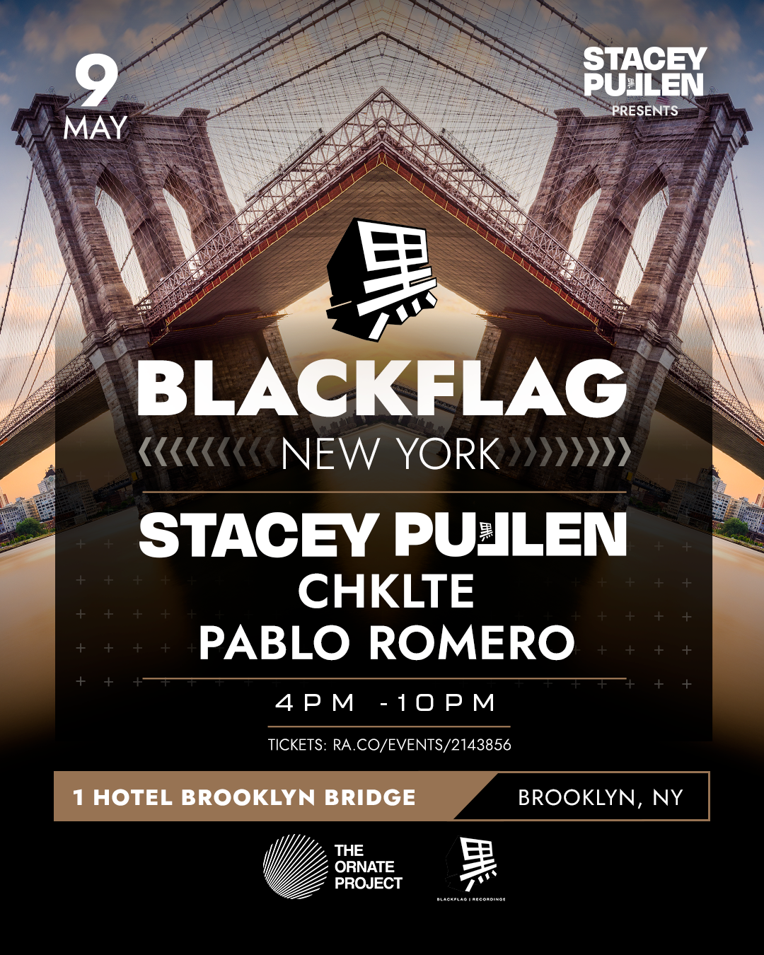 Stacey Pullen, CHKLTE, Pablo Romero (Indoor Rooftop) at Harriet's ...