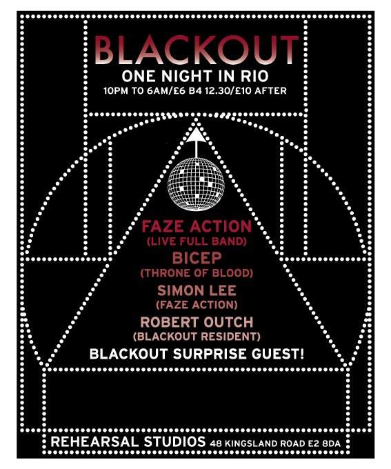 Caligula presents Blackout! One Night In Rio bei On The Rocks Rehearsal ...