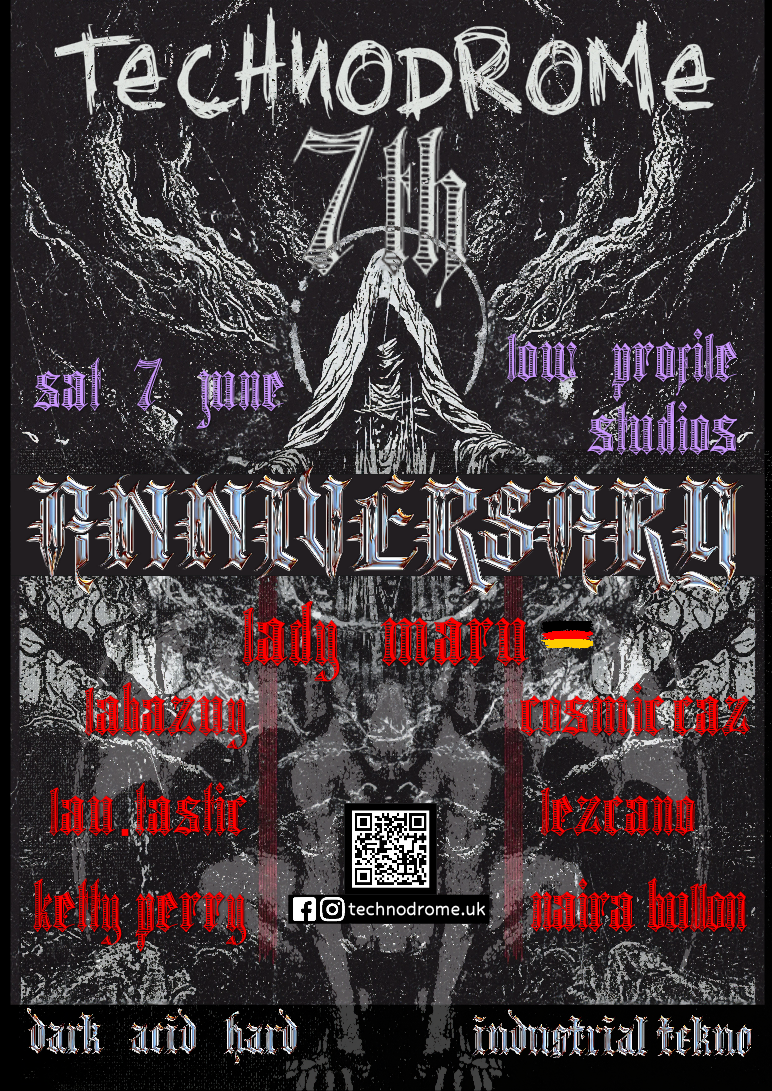 Technodrome: 7th Anniversary at Low Profile Studios, London