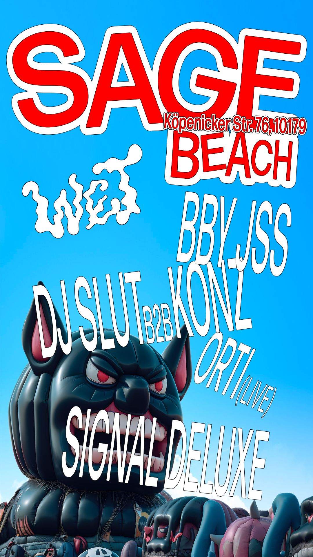 WET at Sage Beach at Sage Beach Berlin, Berlin