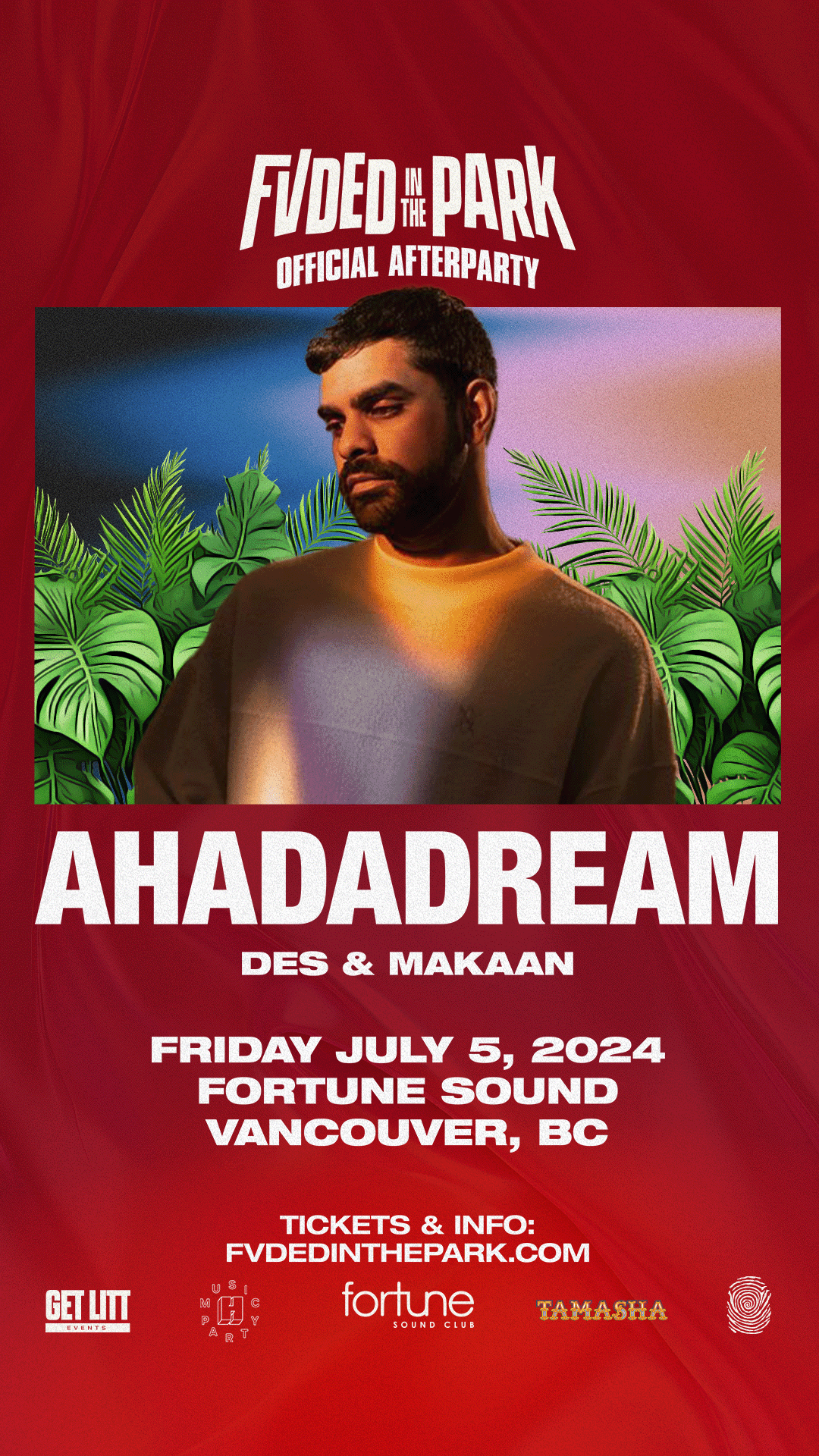 Ahadadream (Official FVDED Afterparty Day 1) at Fortune Sound Club ...