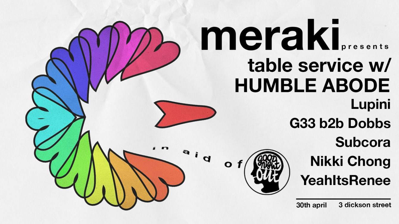 Table Service with Humble Abode at Meraki, Liverpool