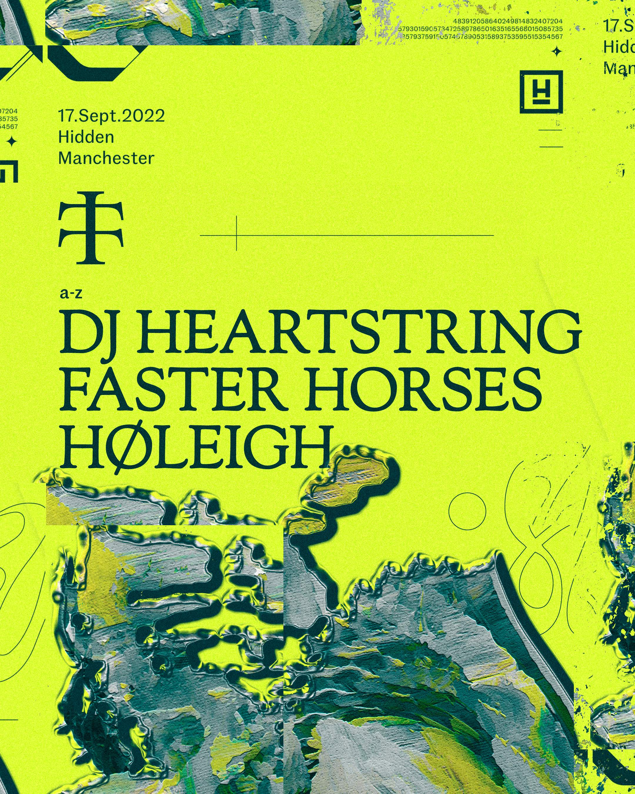 Teletech: DJ Heartstring, Faster Horses & Høleigh at Hidden, Manchester