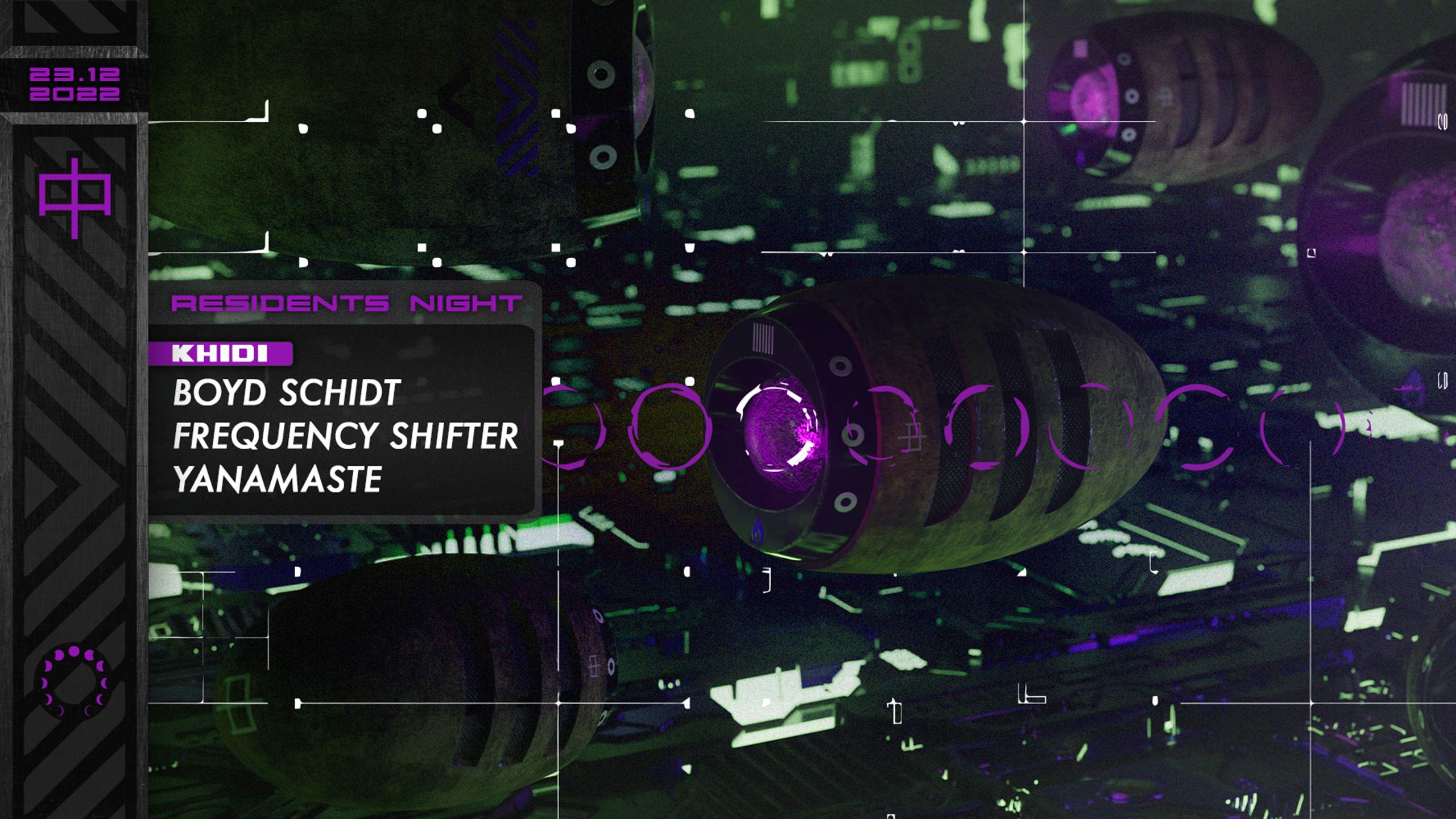 KHIDI 中 RESIDENTS NIGHT: Boyd Schidt Frequency Shifter Yanamaste at ...