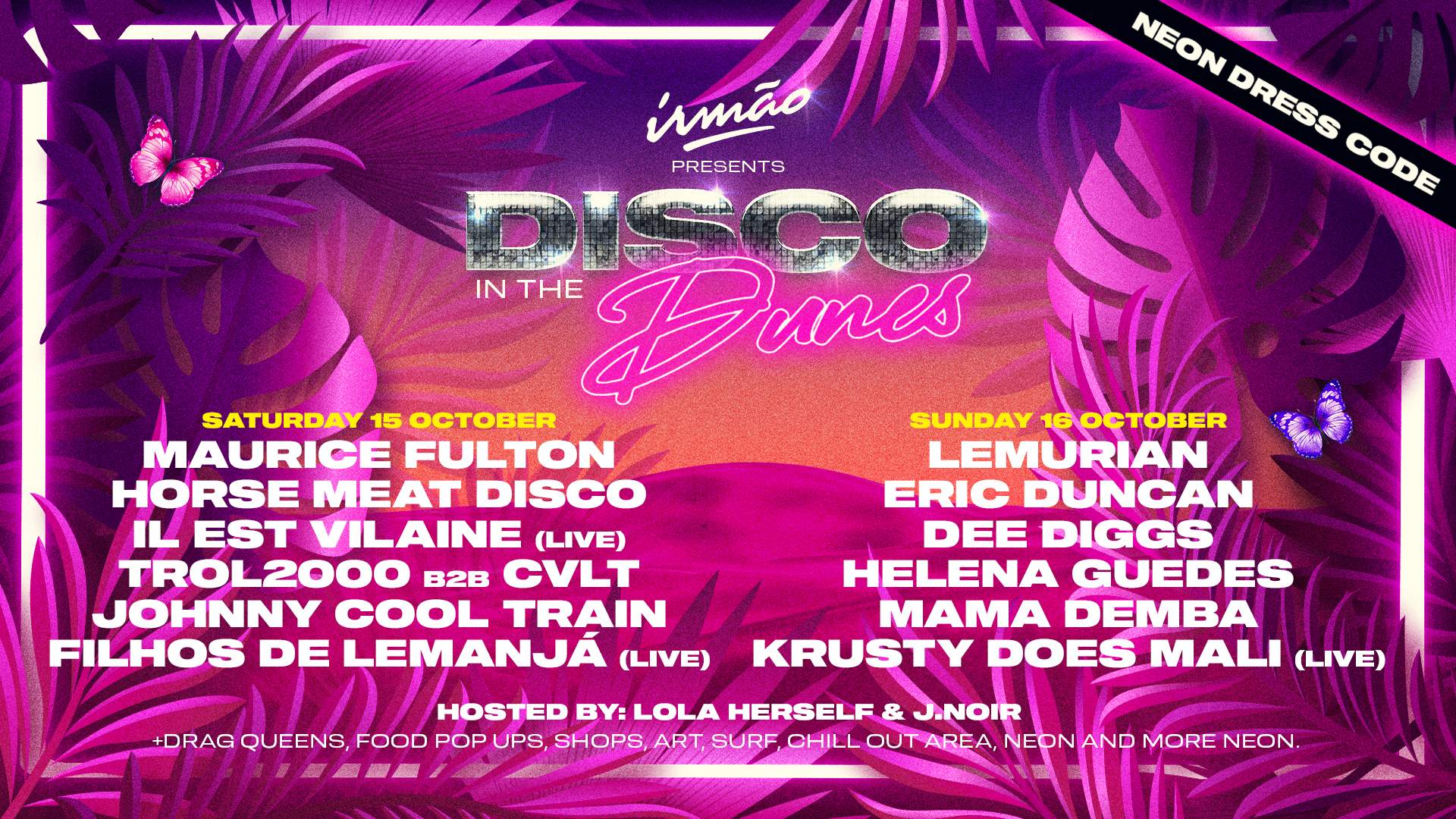 Disco In The Dunes at Praia Irmão, Lisbon