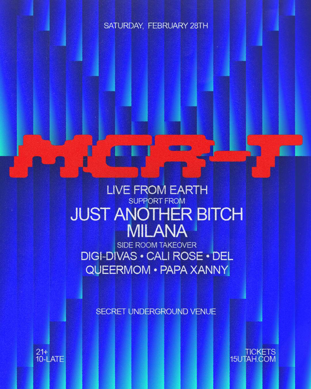 MCR-T at Space 550 at TBA - Underground, San Francisco/Oakland
