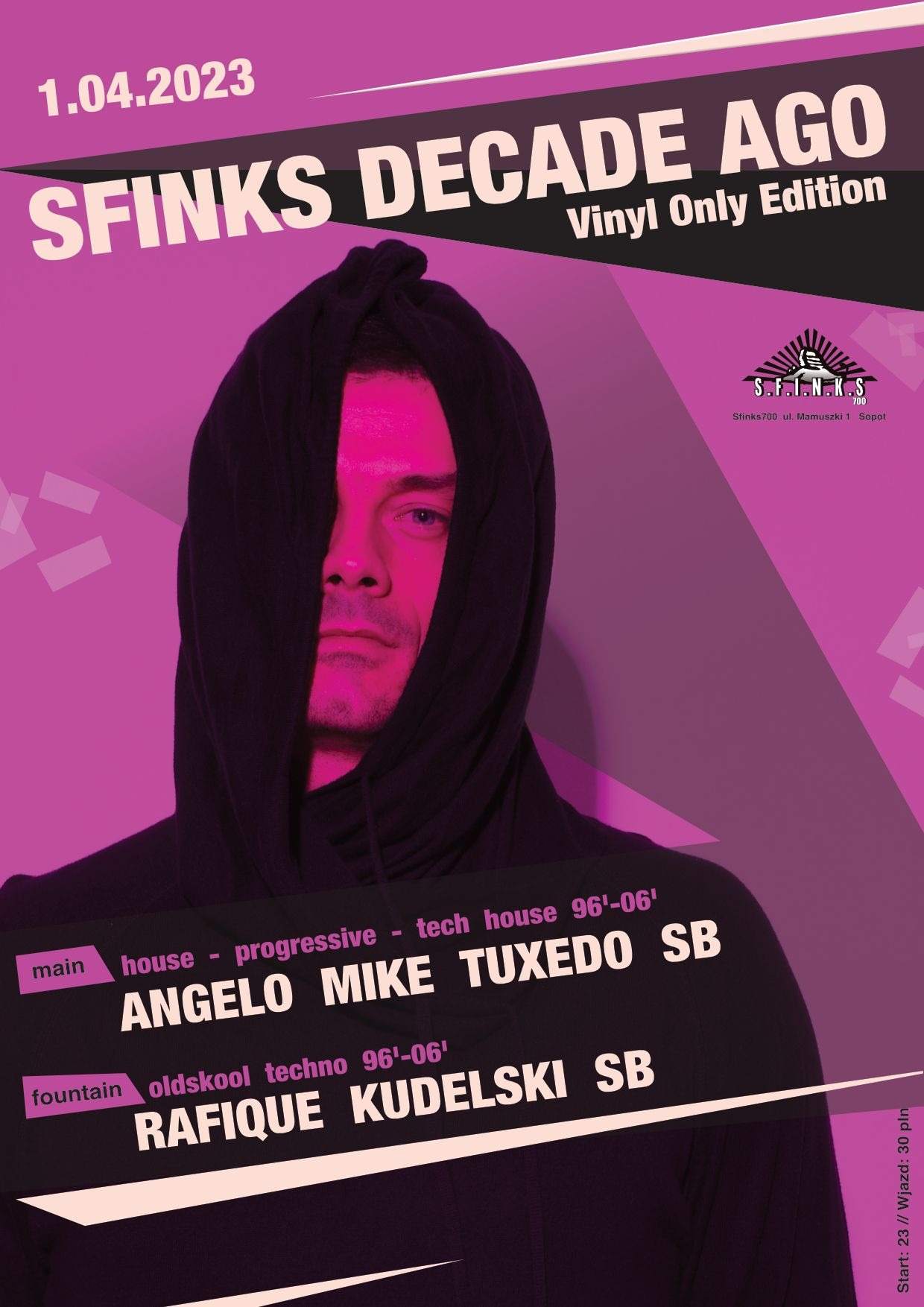 Sfinks Decade Ago: Vinyl Only Edition at Sfinks700, Poland