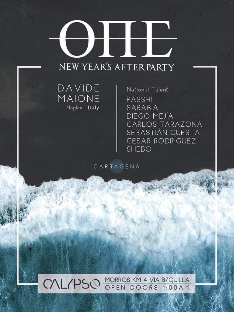 One The New Years Afterparty en Calypso Club Cartagena, Colombia