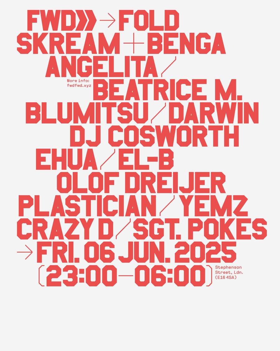 FWD>> | Skream & Benga + many more at FOLD, London