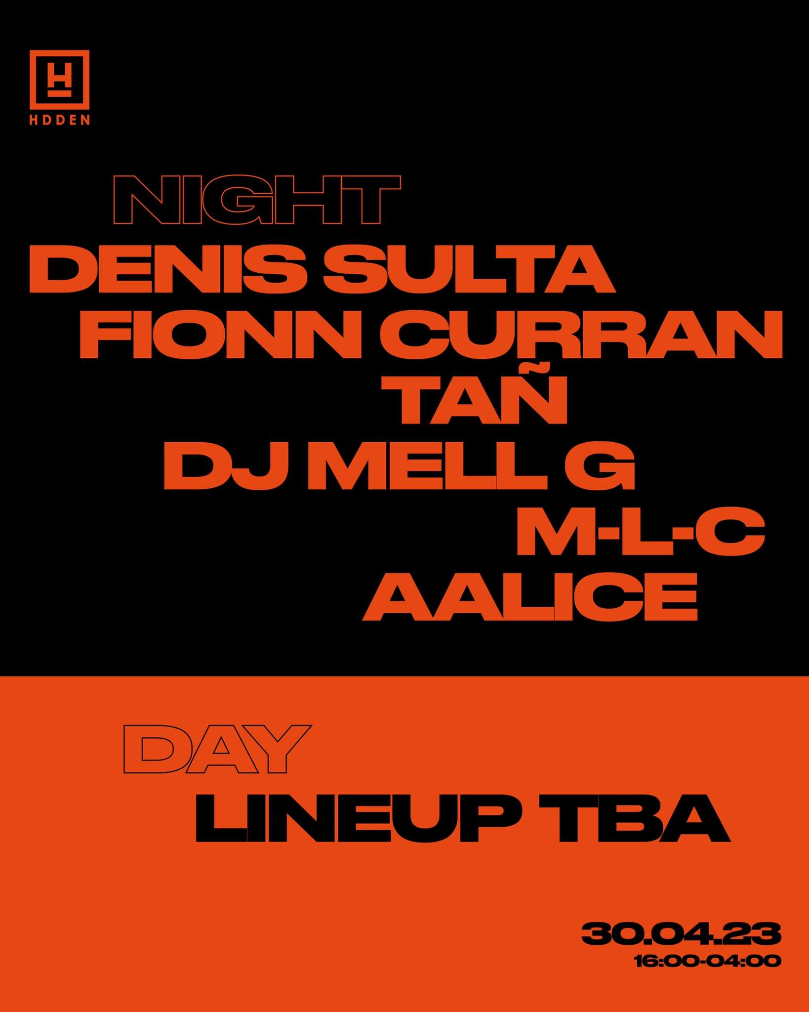 Hidden day & night: Denis Sulta, fionn curran, DJ MELL G at Hidden ...
