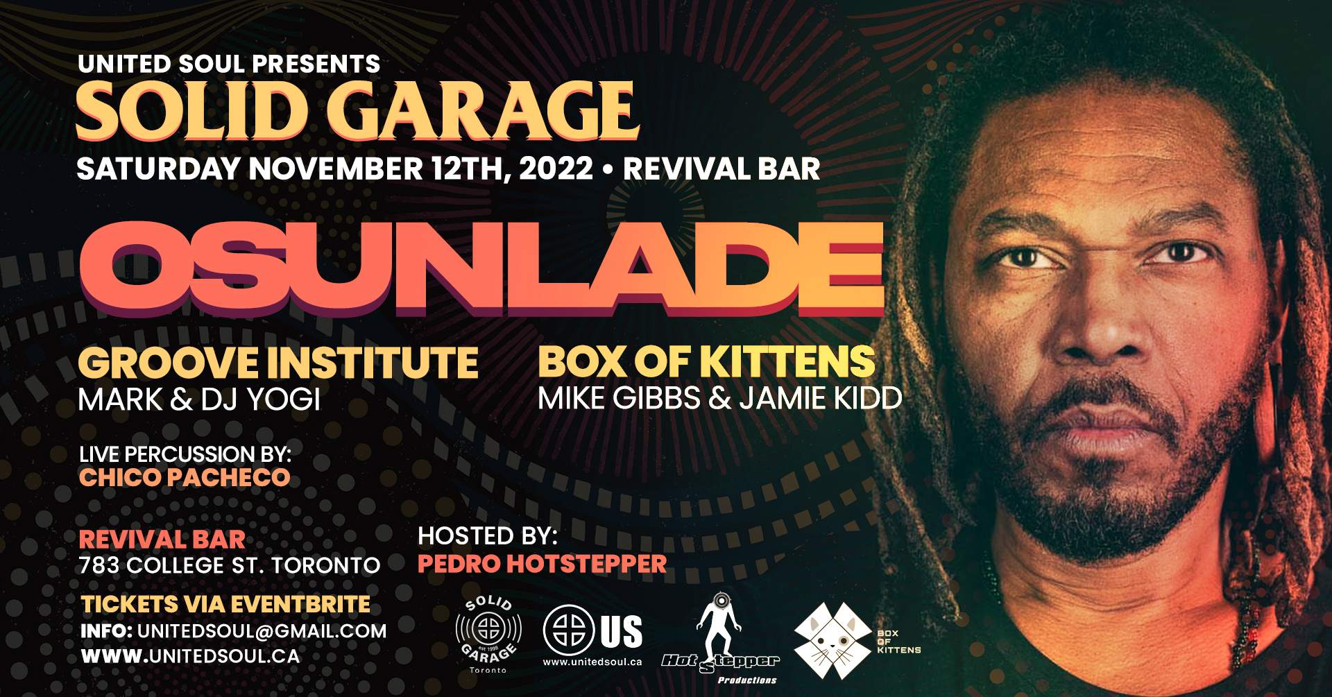Solid Garage with Osunlade at Revival, Toronto