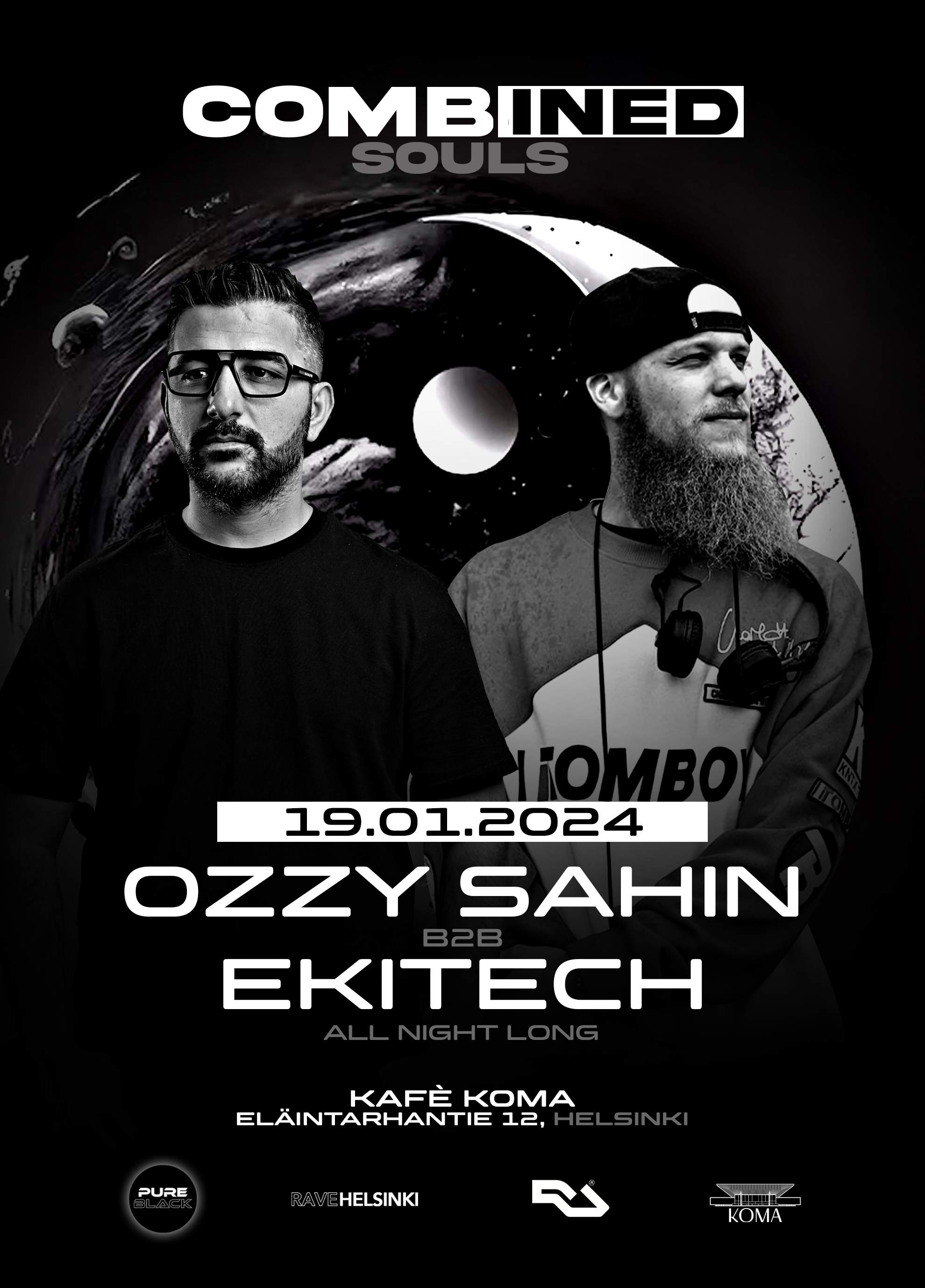 COMBINED SOULS// Ozzy Sahin - Ekitech (All Night Long) at TBA - KAFÉ ...