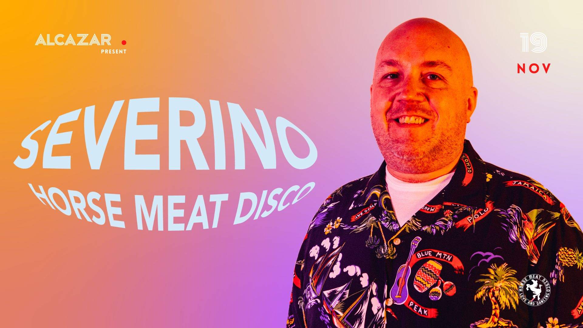 Severino (Horse Meat Disco) at Alcazar Live, Rome