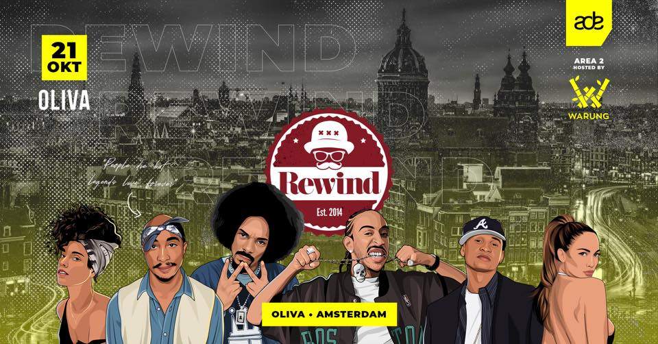 Rewind Amsterdam - Oliva - ADE Special at Oliva, Amsterdam