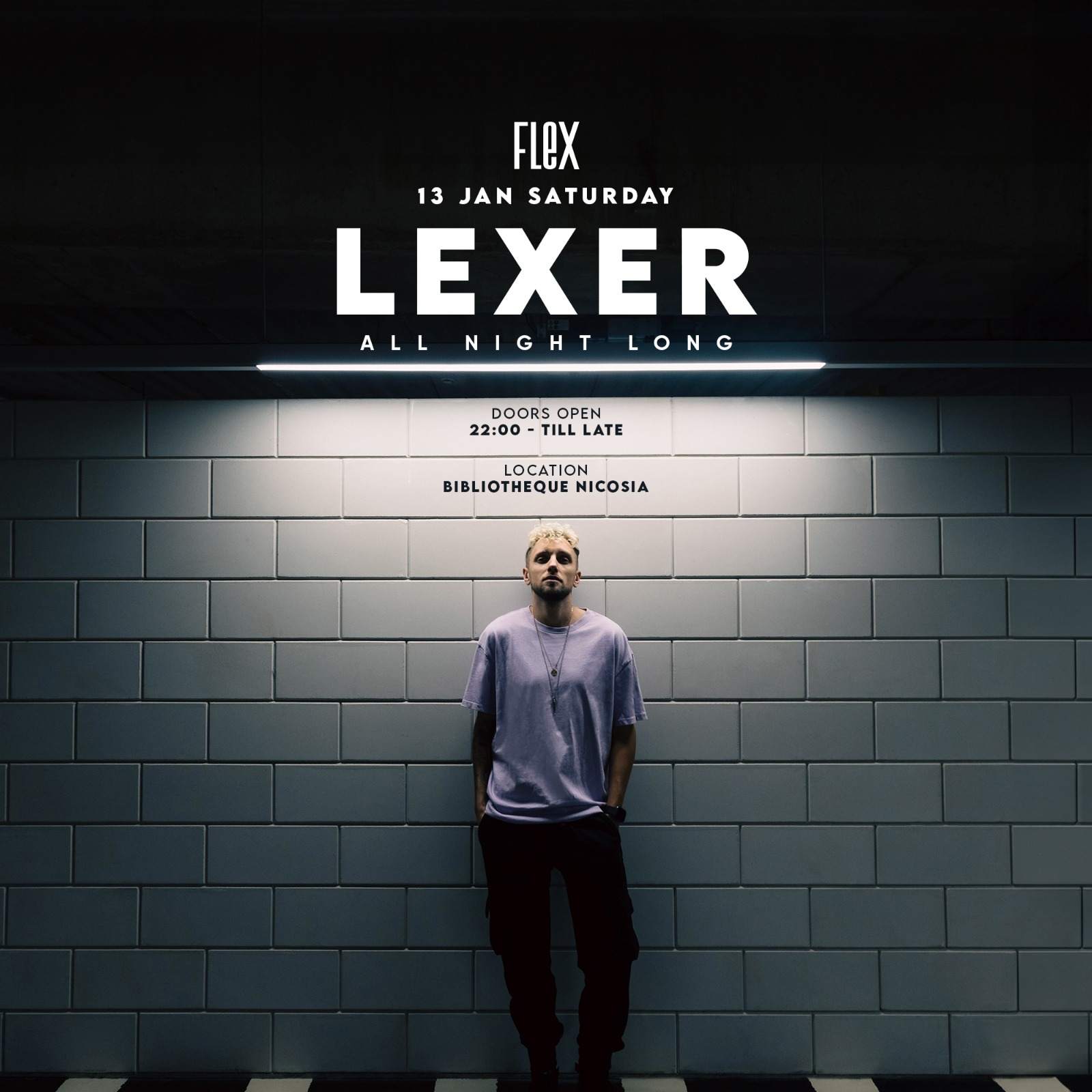 Flex presents Lexer at Bibliotheque, Cyprus