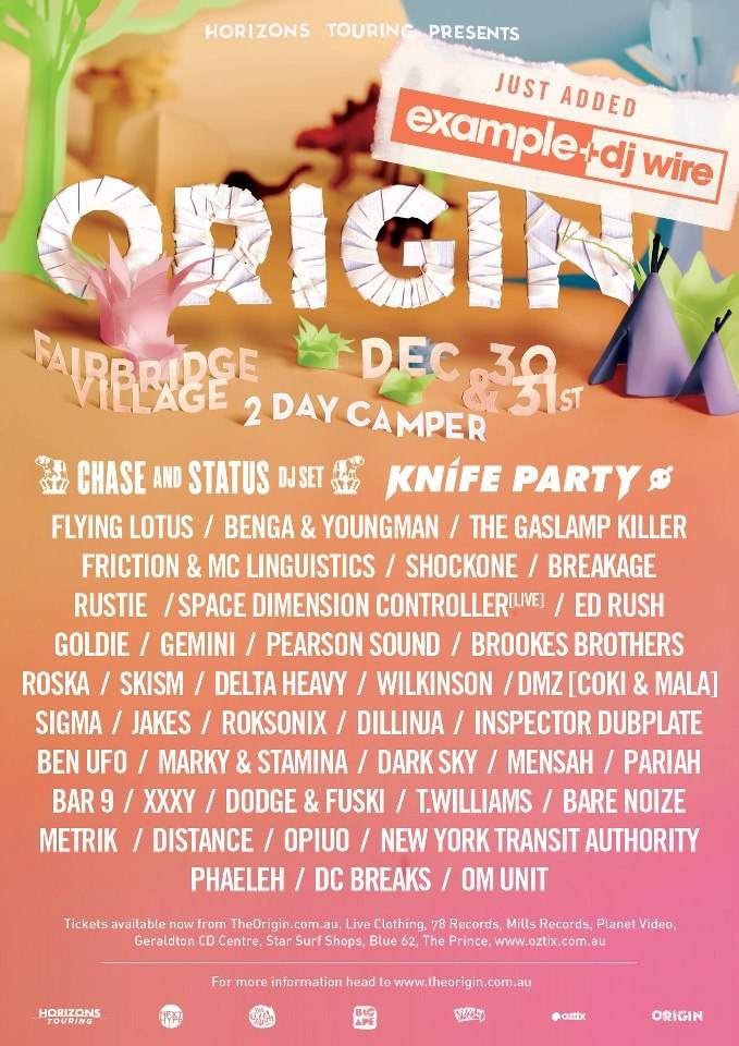 Origin NYE 2012/13 em Fairbridge Village, Perth