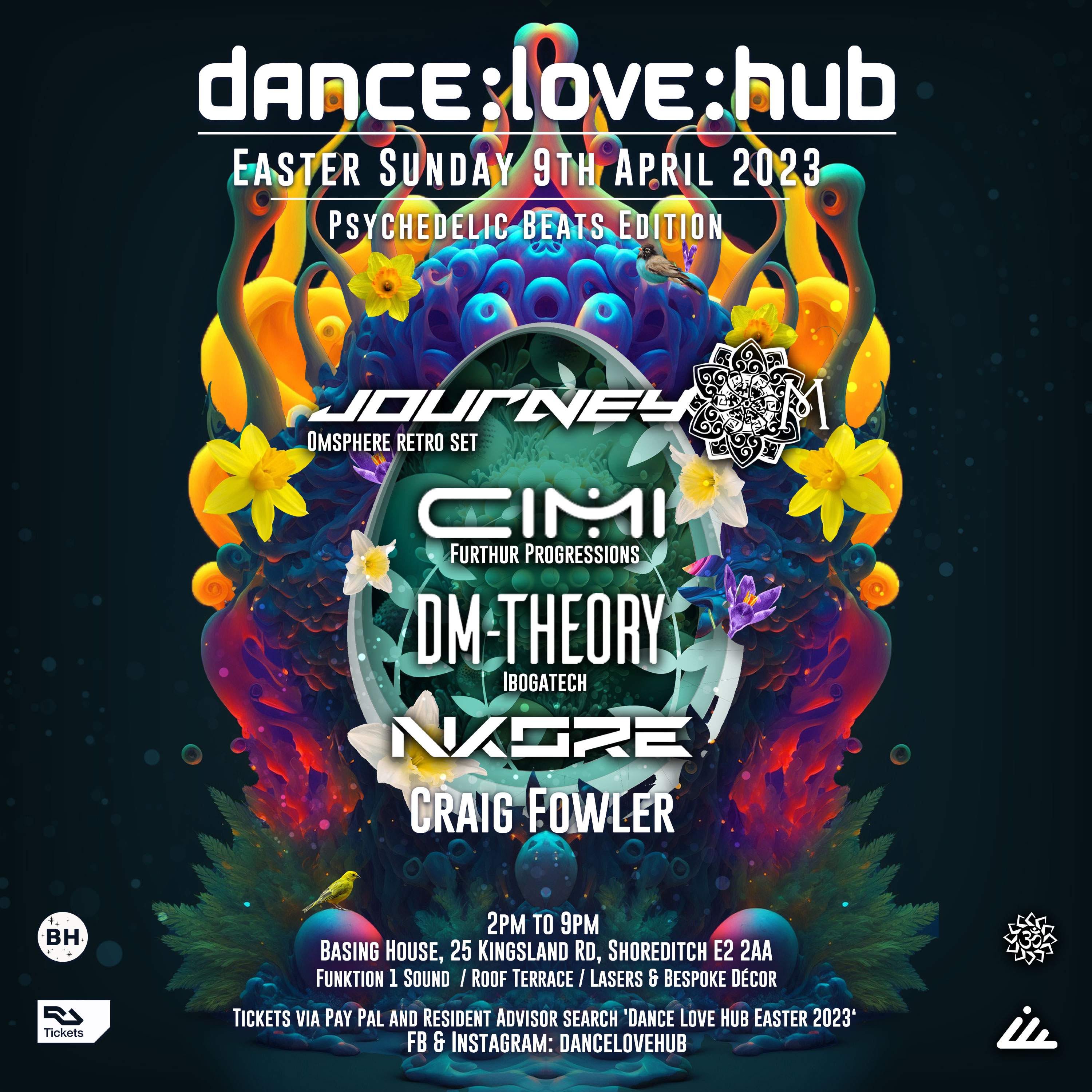 Dance Love Hub Easter Sunday 2023 at Basing House, London