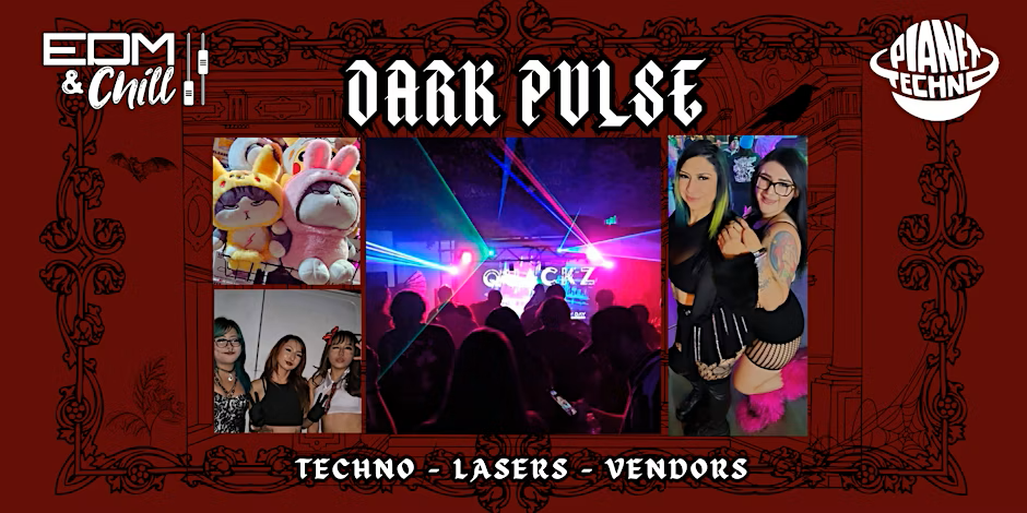 DARK PULSE (Underground Techno Party) at TBA - Baldwin Park Warehouse, Los Angeles